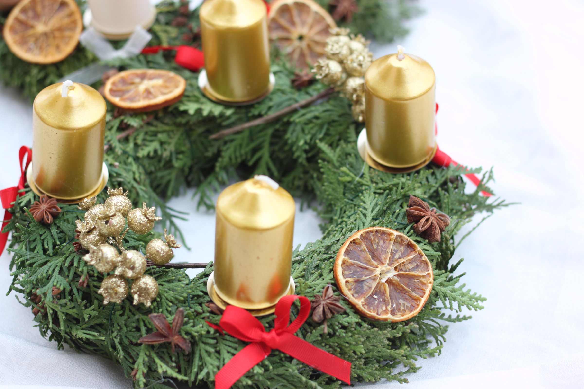 Traditional Advent Wreath : 4 Steps (with Pictures) - Instructables