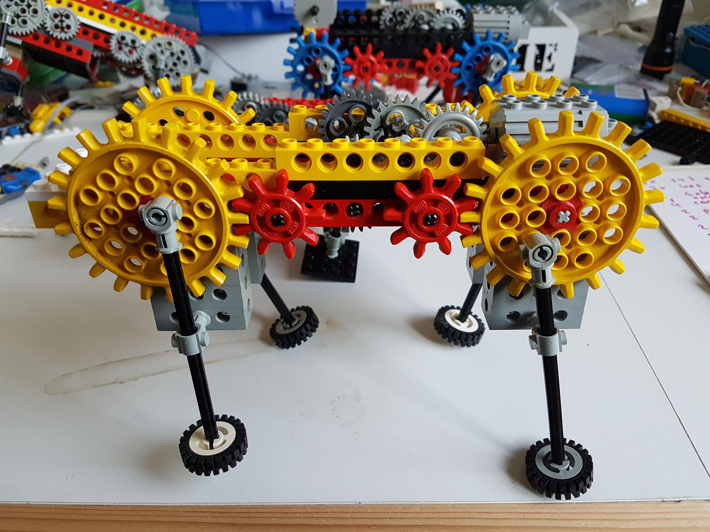 Simple Lego Two-legged Walker : 6 Steps - Instructables