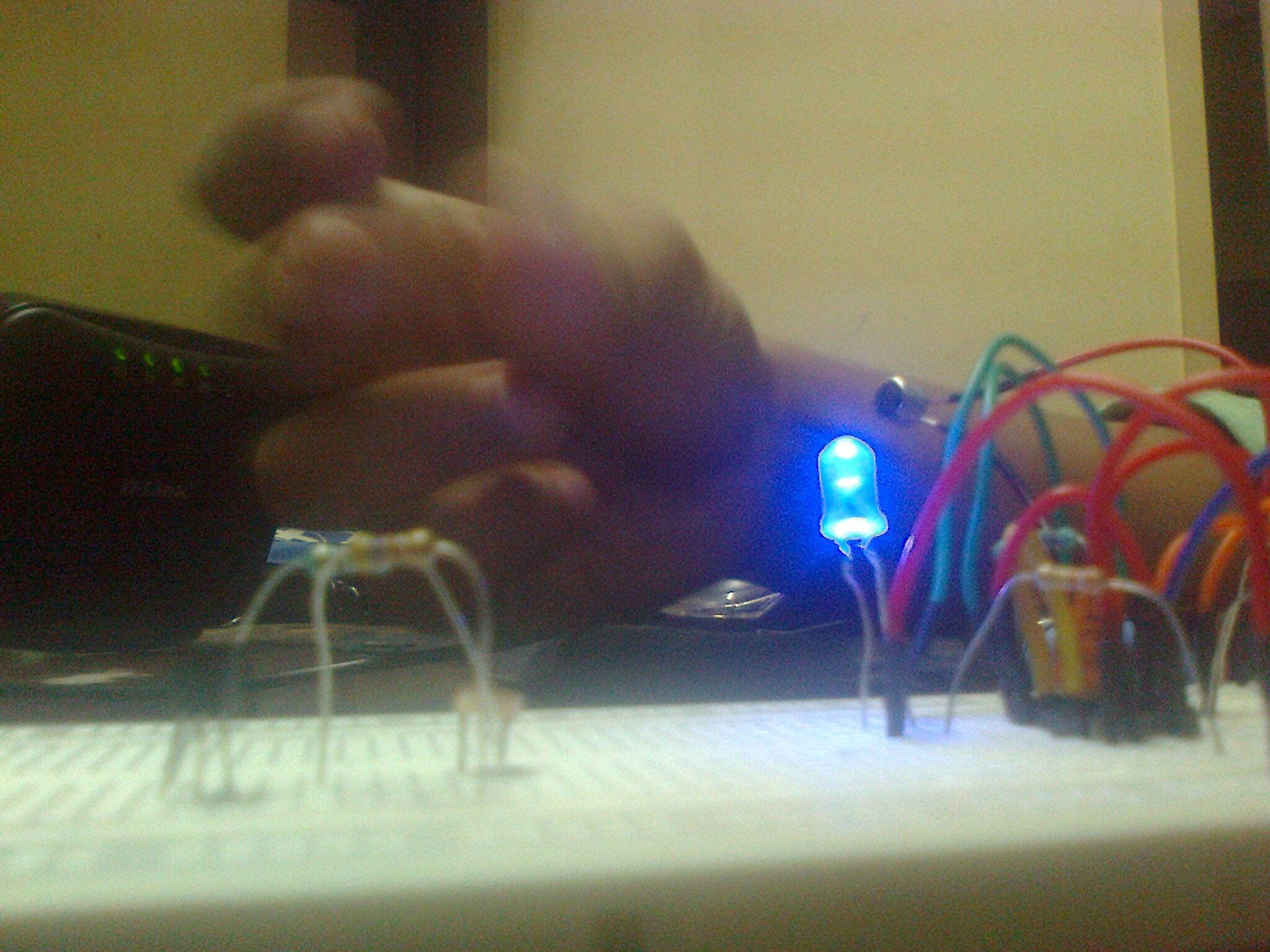Hand Gesture Controlled Robot With Sound Activated Light System : 8 ...