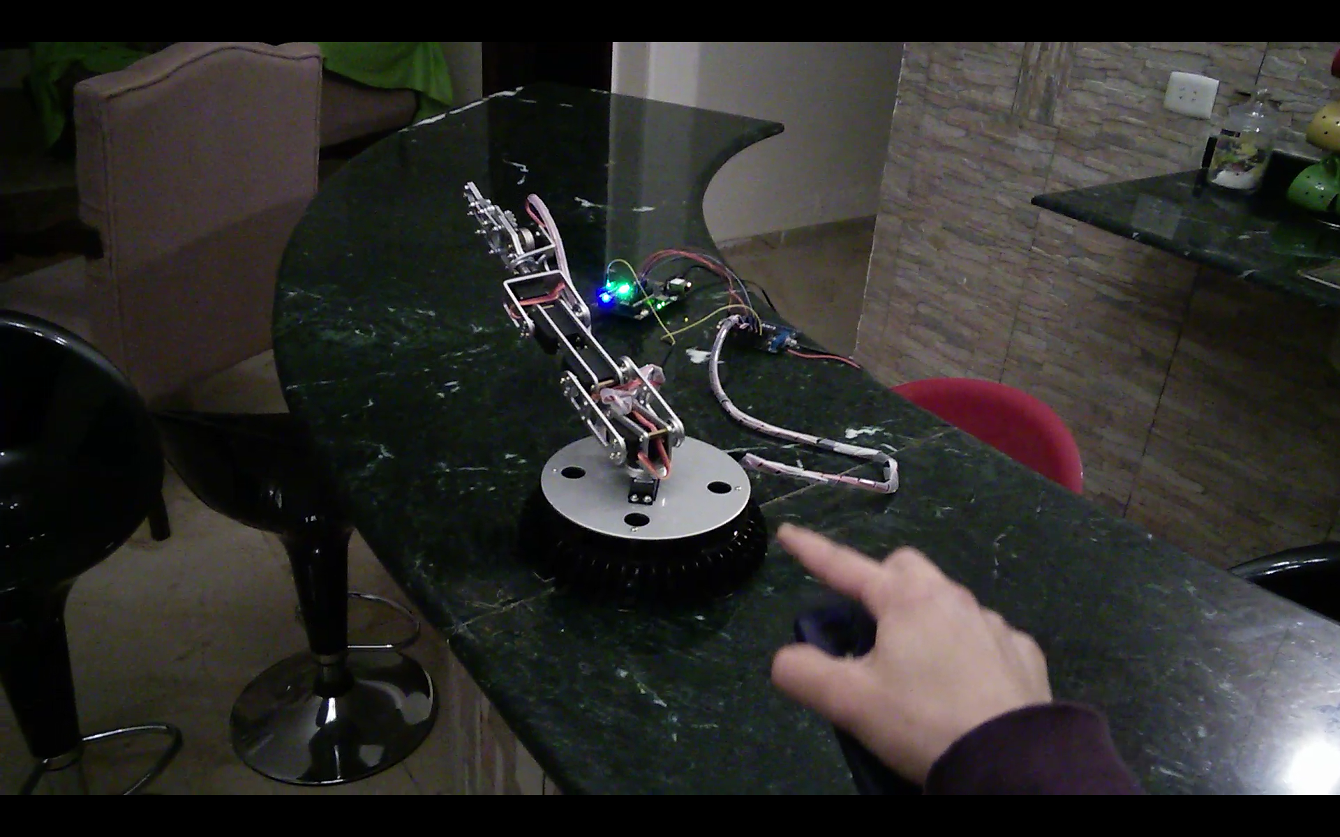 Control Robotic Arm With Gloves, Android Phone and Intel Galileo ...