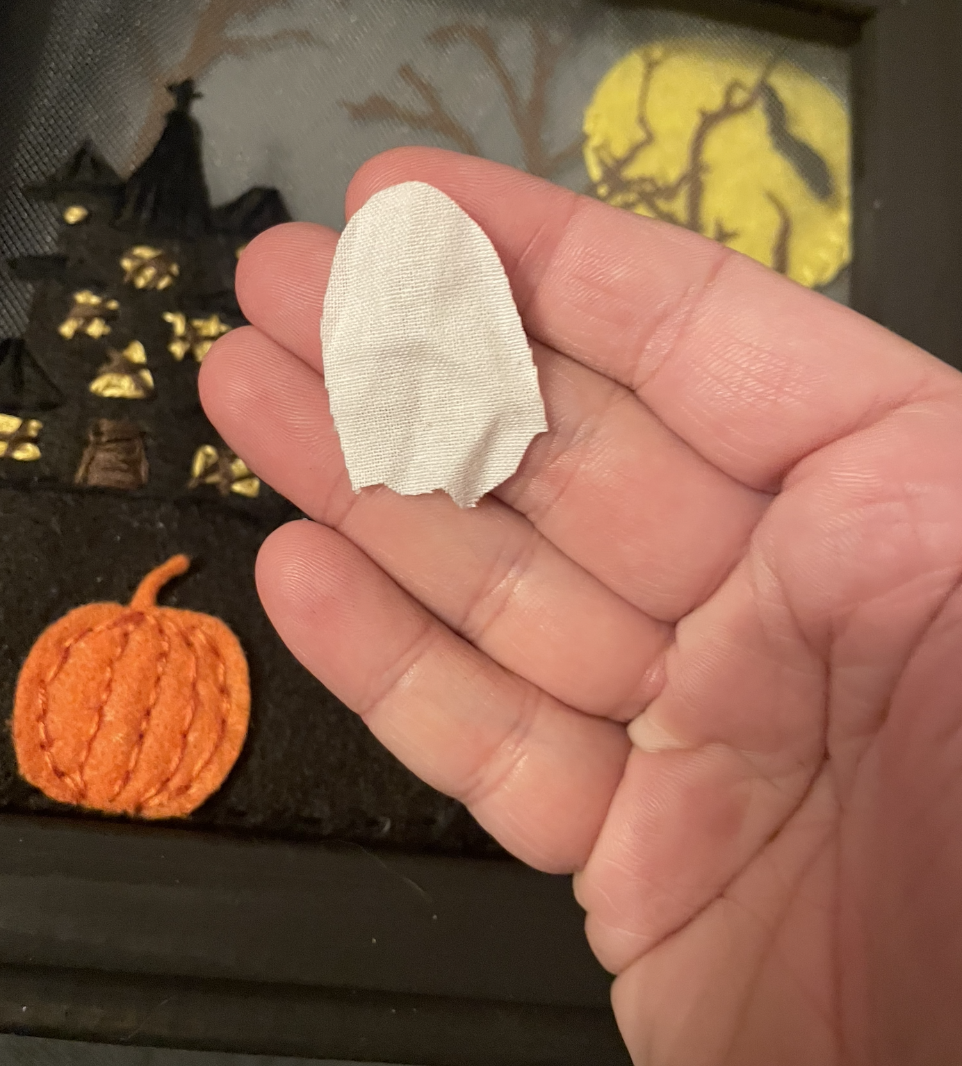 Halloween Embroidered Shadowbox : 10 Steps (with Pictures) - Instructables