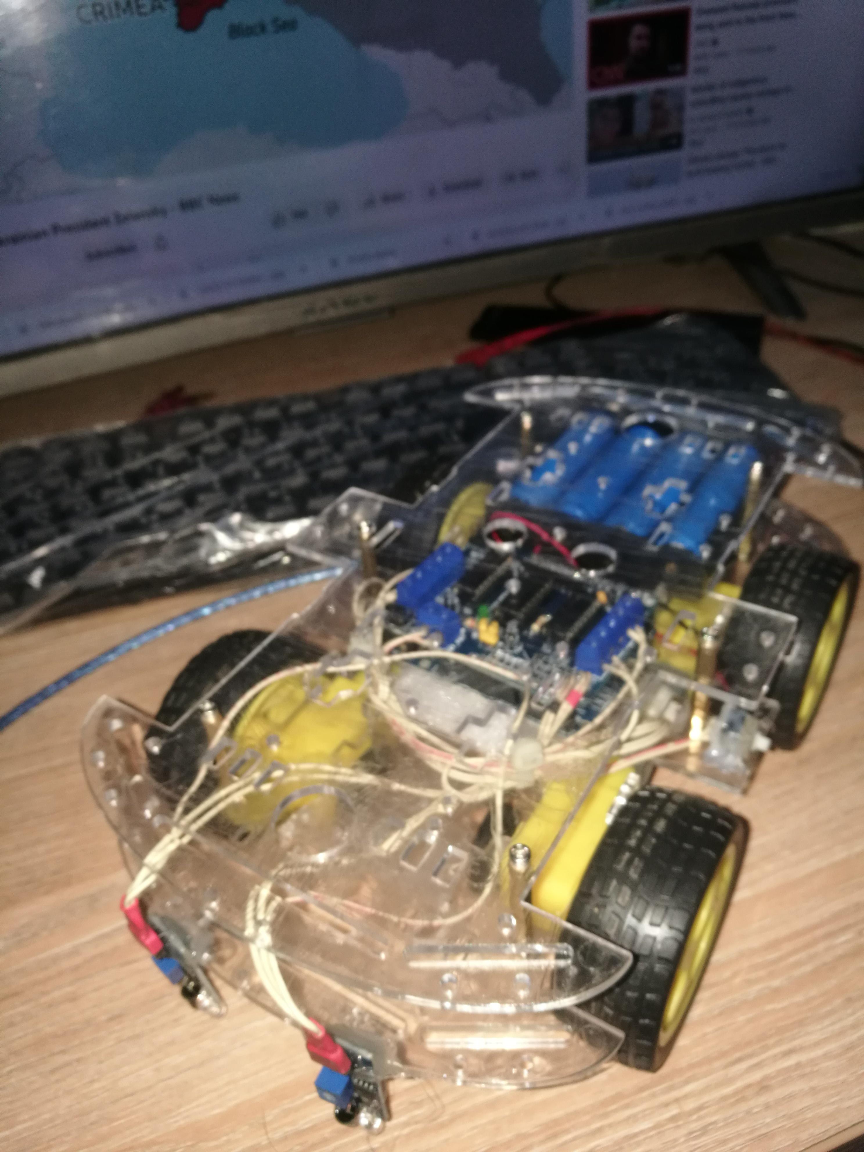 Automatic Line Following and Obstacle Avoiding Robot - Instructables
