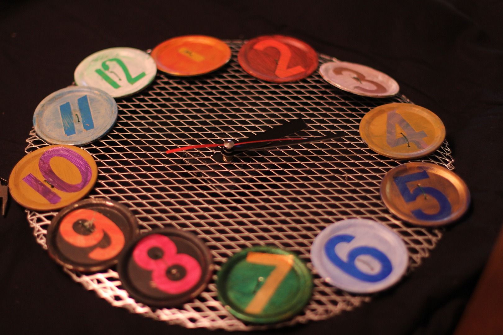 Making a Can Lid Clock : 10 Steps (with Pictures) - Instructables