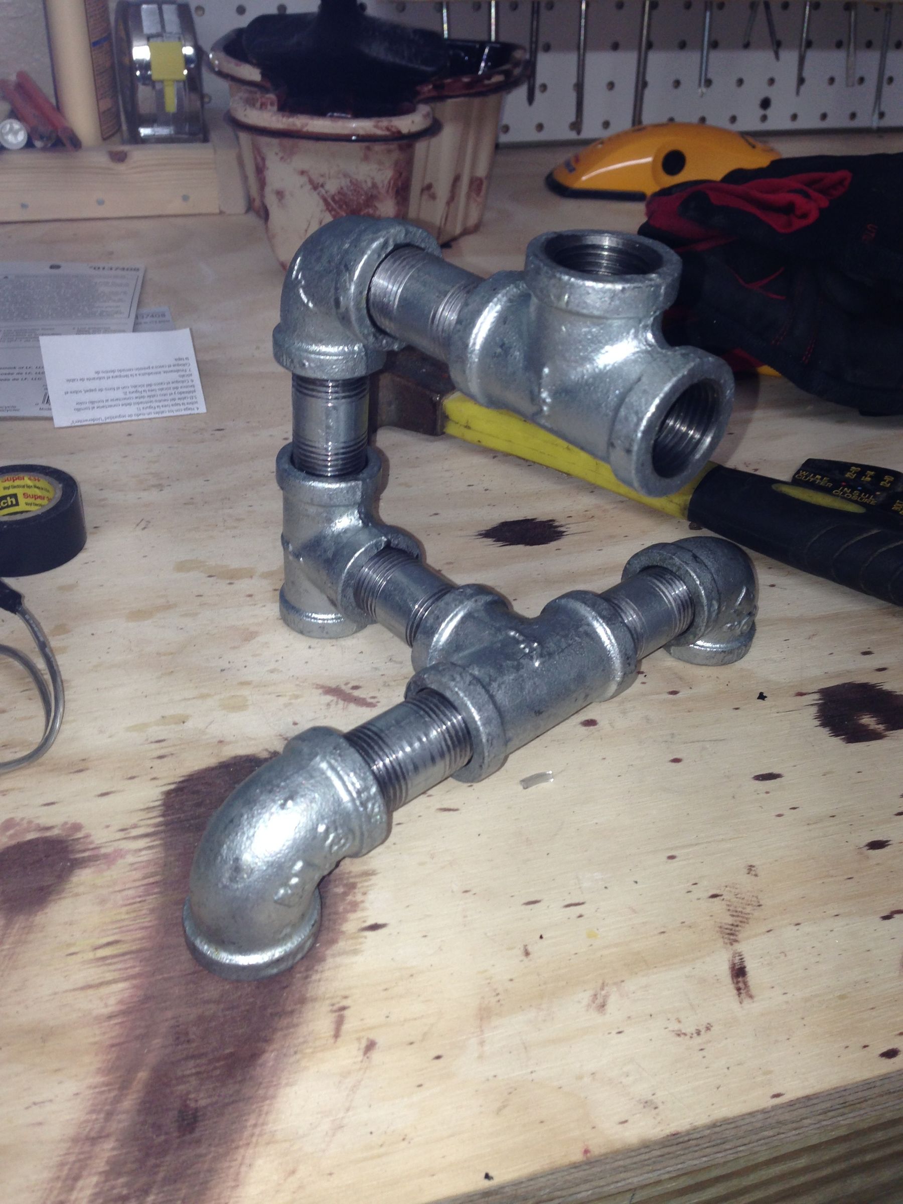 Steam Punk Pipe Lamp : 5 Steps - Instructables