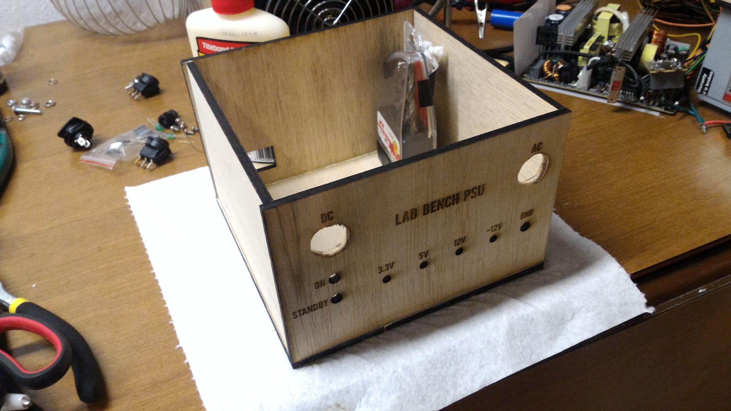 DIY ATX Wood Lab Bench PSU : 3 Steps (with Pictures) - Instructables