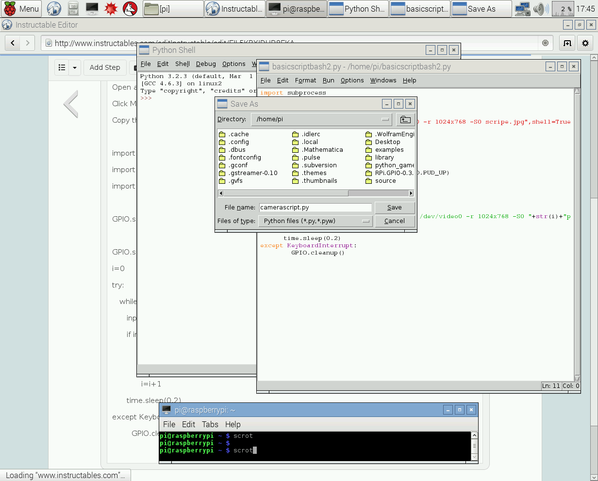 Trigger a Webcam With a Button and Raspberry Pi : 6 Steps (with ...