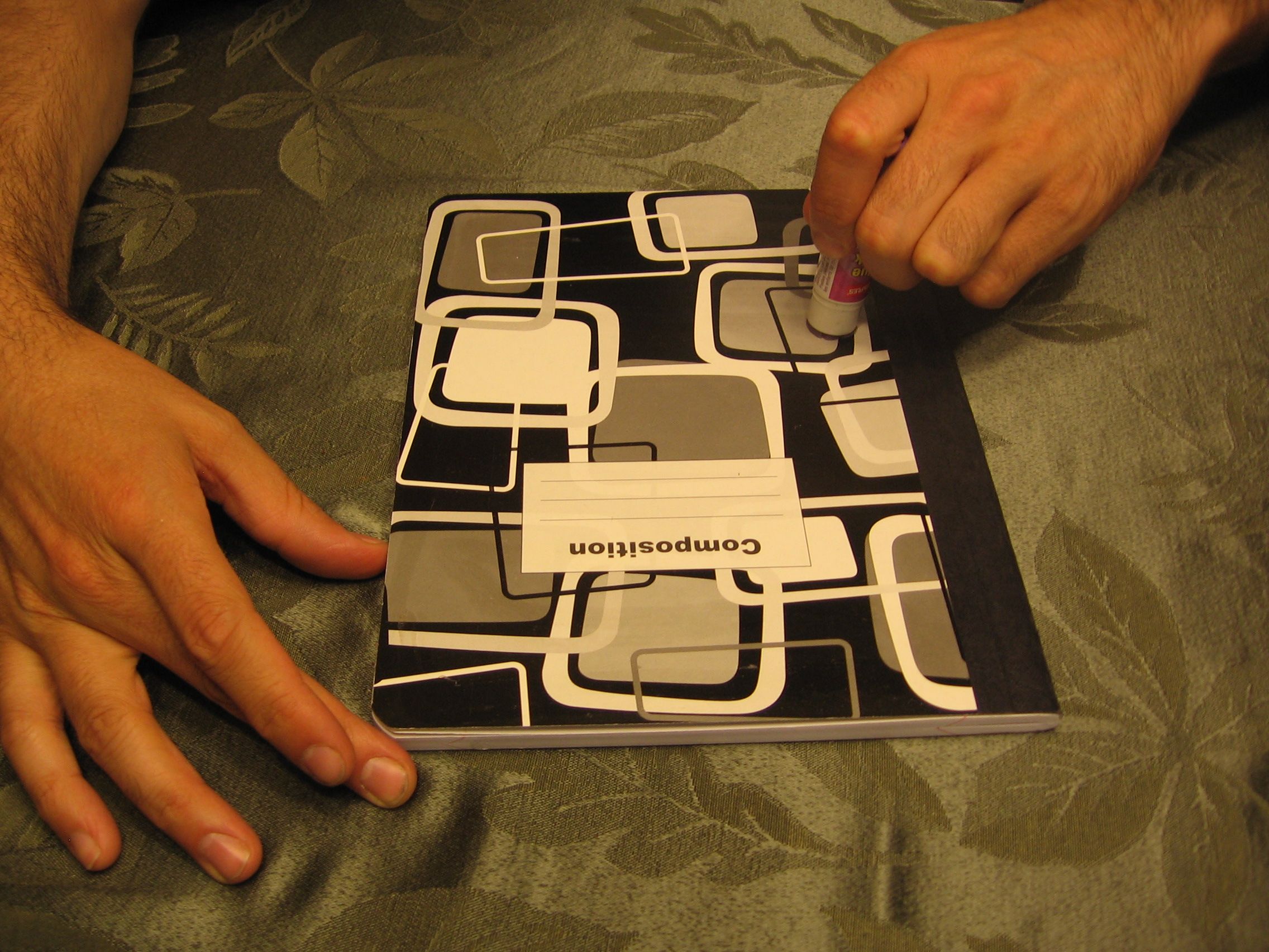 How to Make a Customized Journal With a Composition Book : 8 Steps ...