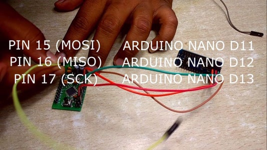 How To Burn Bootloader Onto Atmega328p Au Smd 5 Steps Instructables