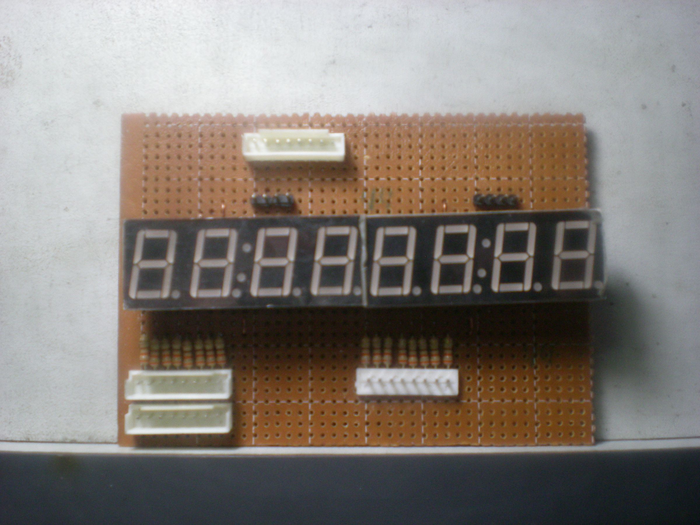 CLOCK 7-Seg LED, DS1307 RTC, Keypad 4x4 Controller : 4 Steps ...