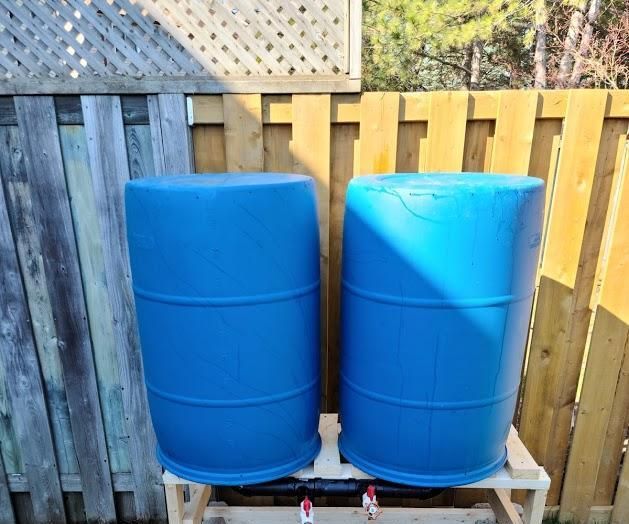 Water Barrel Stand for Garden Water Barrels : 6 Steps (with Pictures ...
