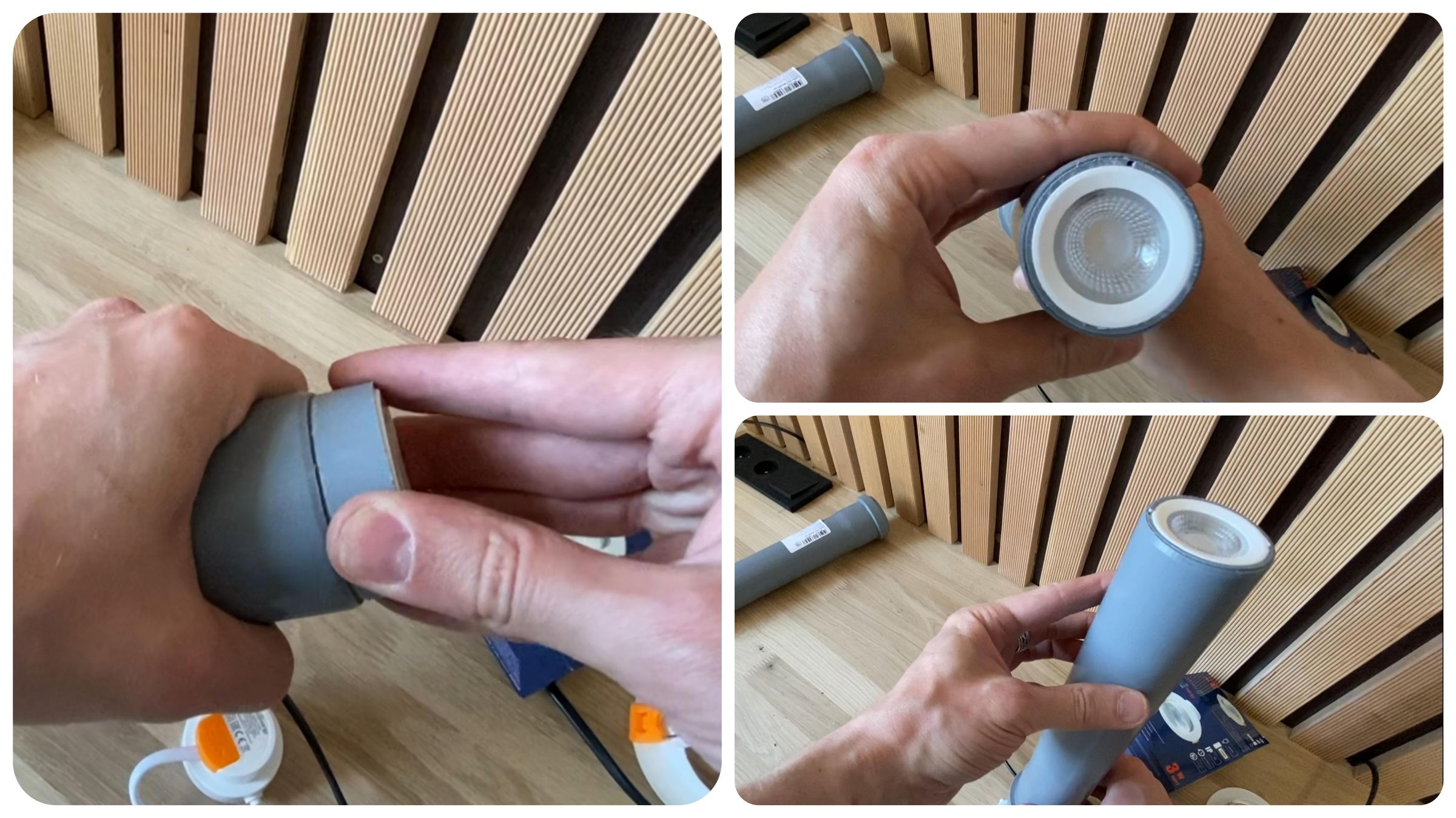 DIY How to Make Wall Hanging Lamp From PVC || Super Easy DIY Wall ...