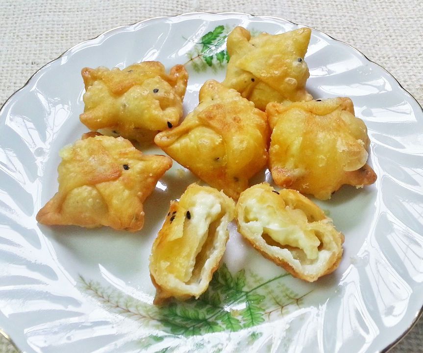 Prepare Delicious Wrapped and Fried Cheese : 5 Steps (with Pictures ...