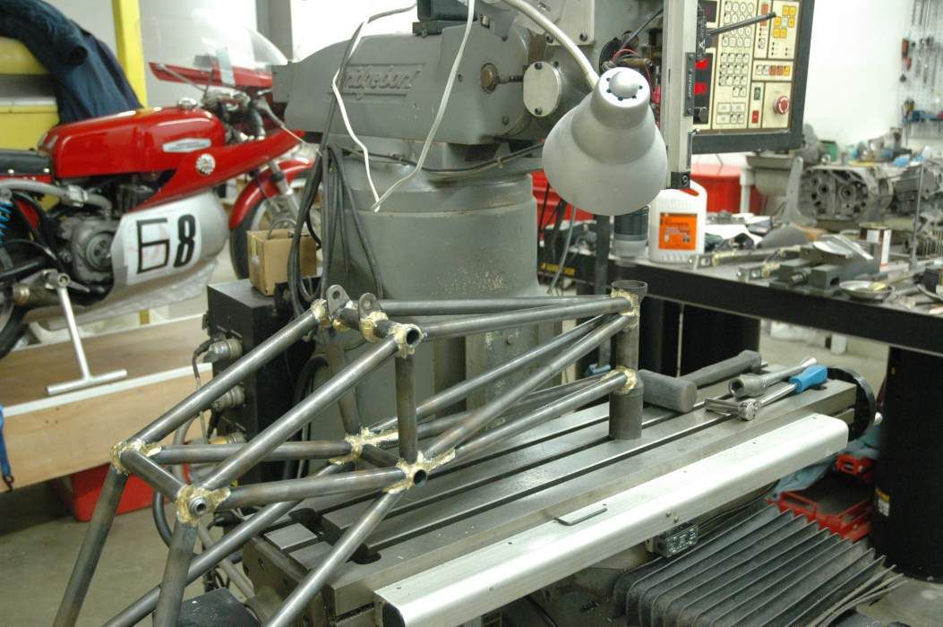 Making a Racing Motorcycle Chassis : 27 Steps (with Pictures ...