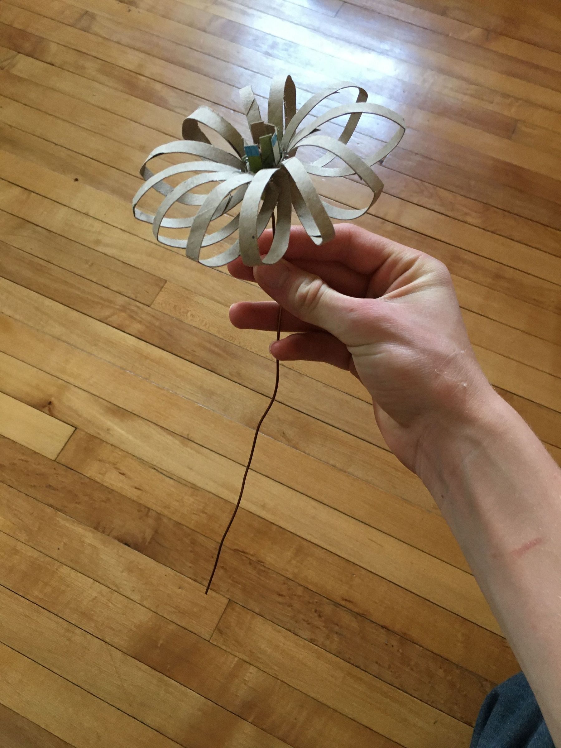 Rustic Cardboard Flowers : 3 Steps (with Pictures) - Instructables