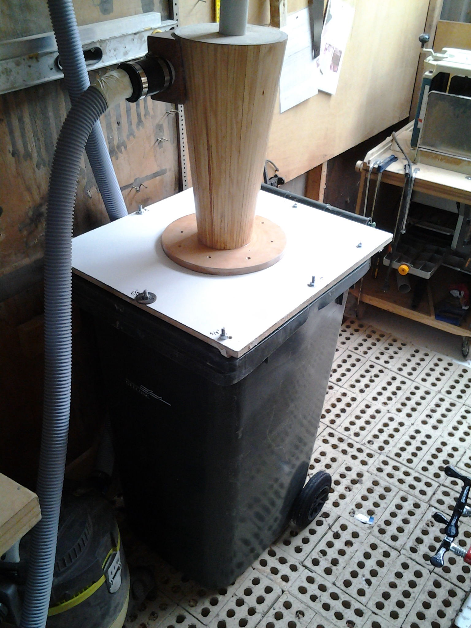 Wooden, Cyclone Seperator Shop Vac : 13 Steps (with Pictures ...