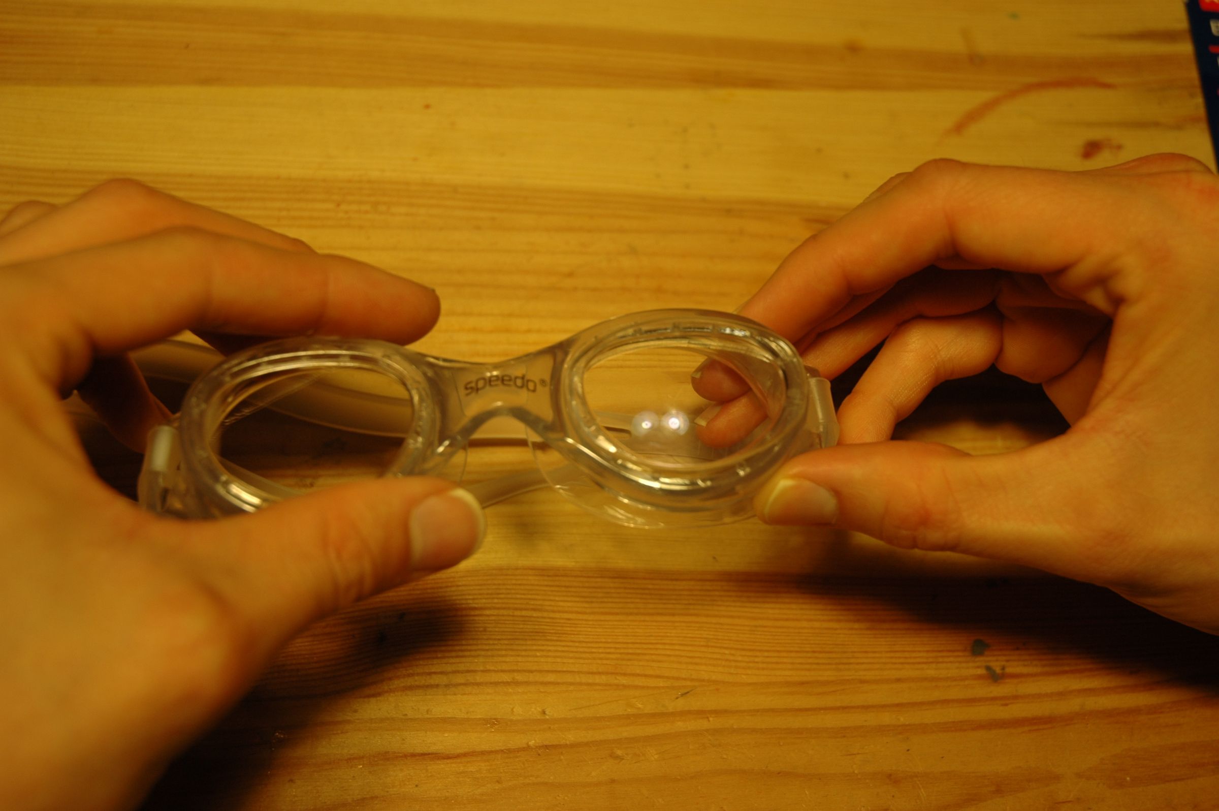 Make Your Own Prescription Swimming Goggles : 8 Steps (with Pictures ...