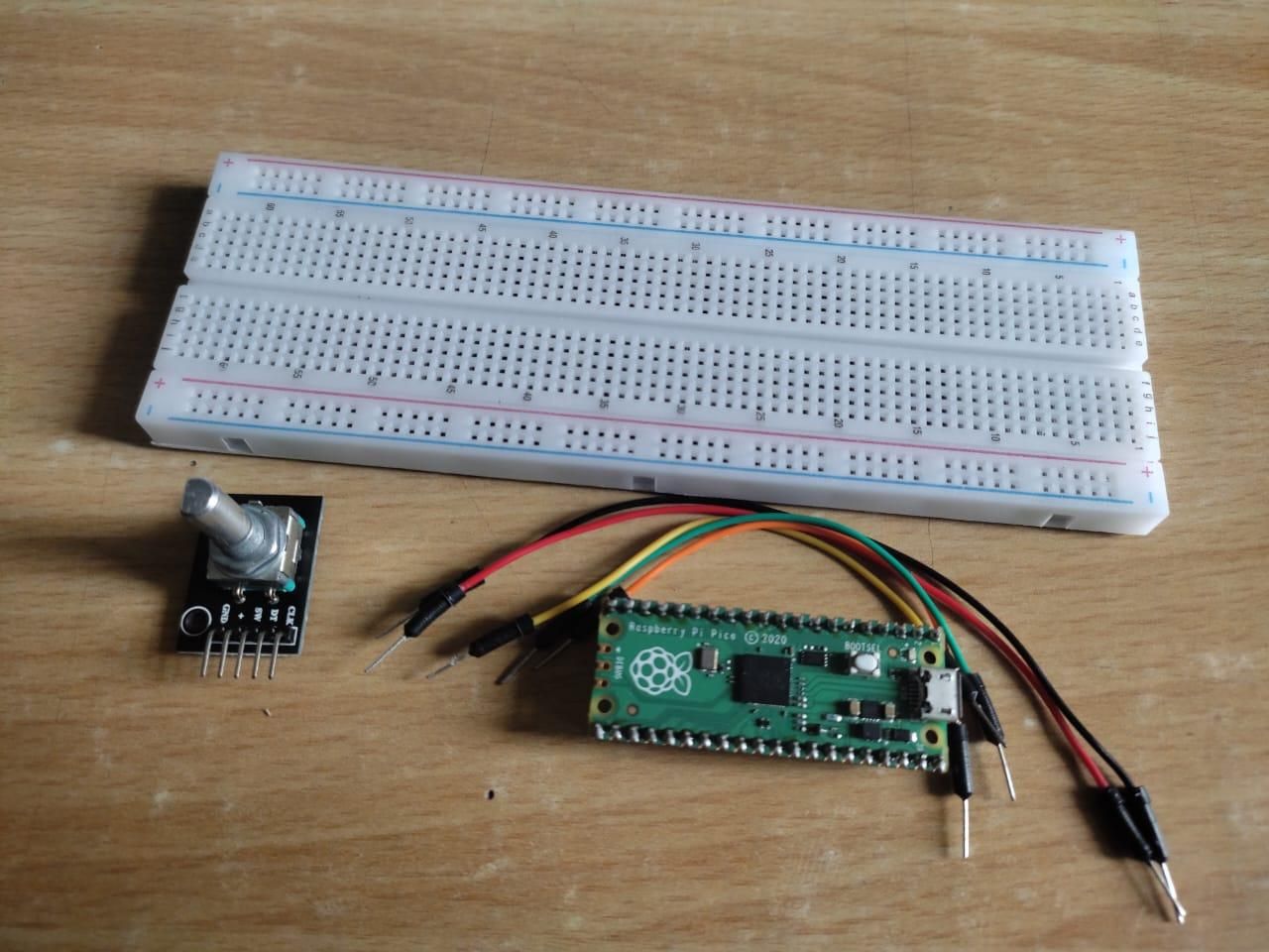 Raspberry Pi Pico and Rotary Encoder : 4 Steps - Instructables