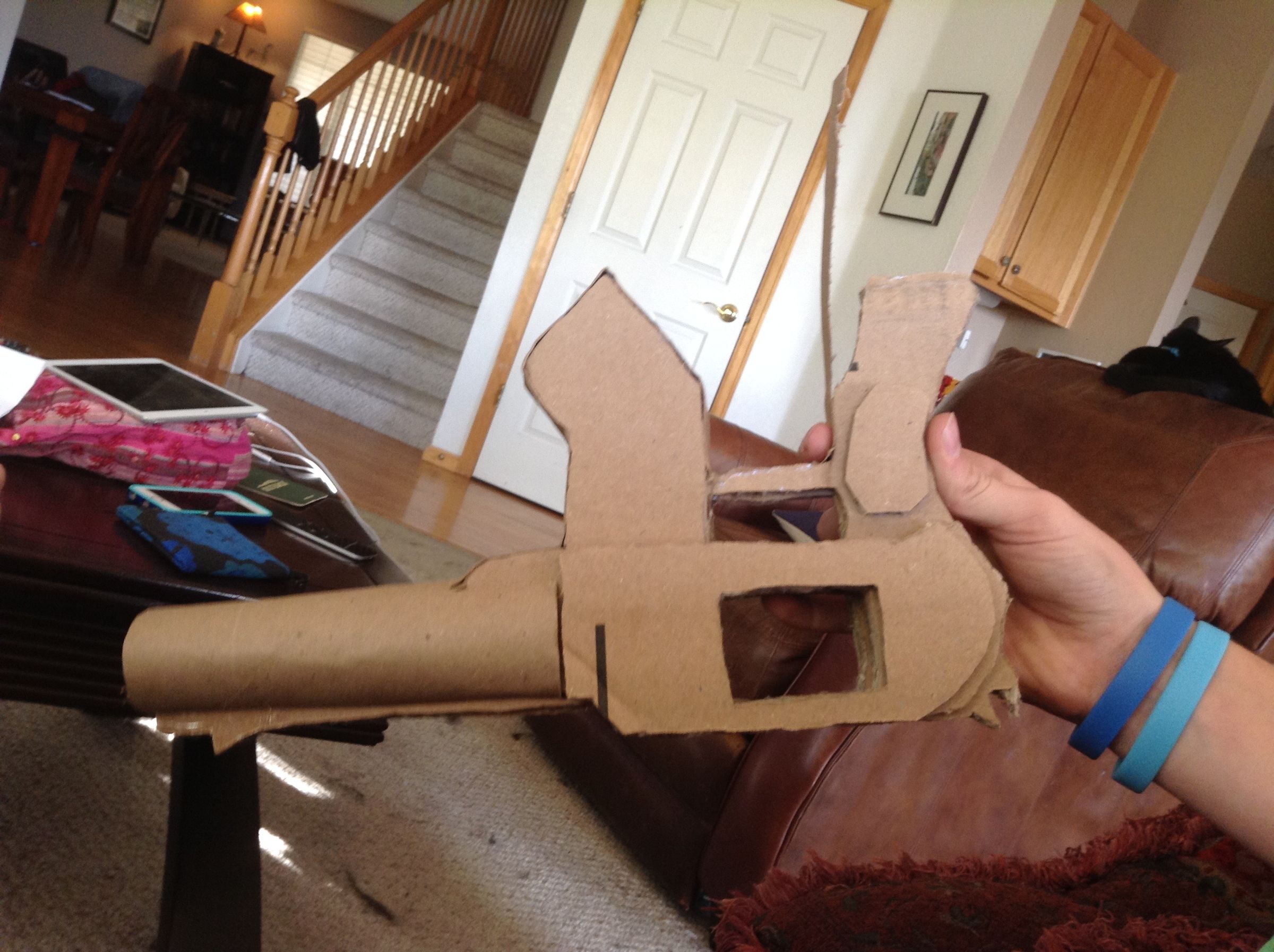 3D Cardboard Gun Model : 10 Steps (with Pictures) - Instructables