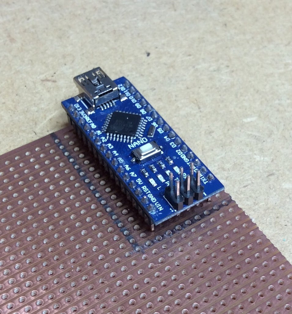 Arduino Nano Breadboard Adapter 4 Steps Instructables