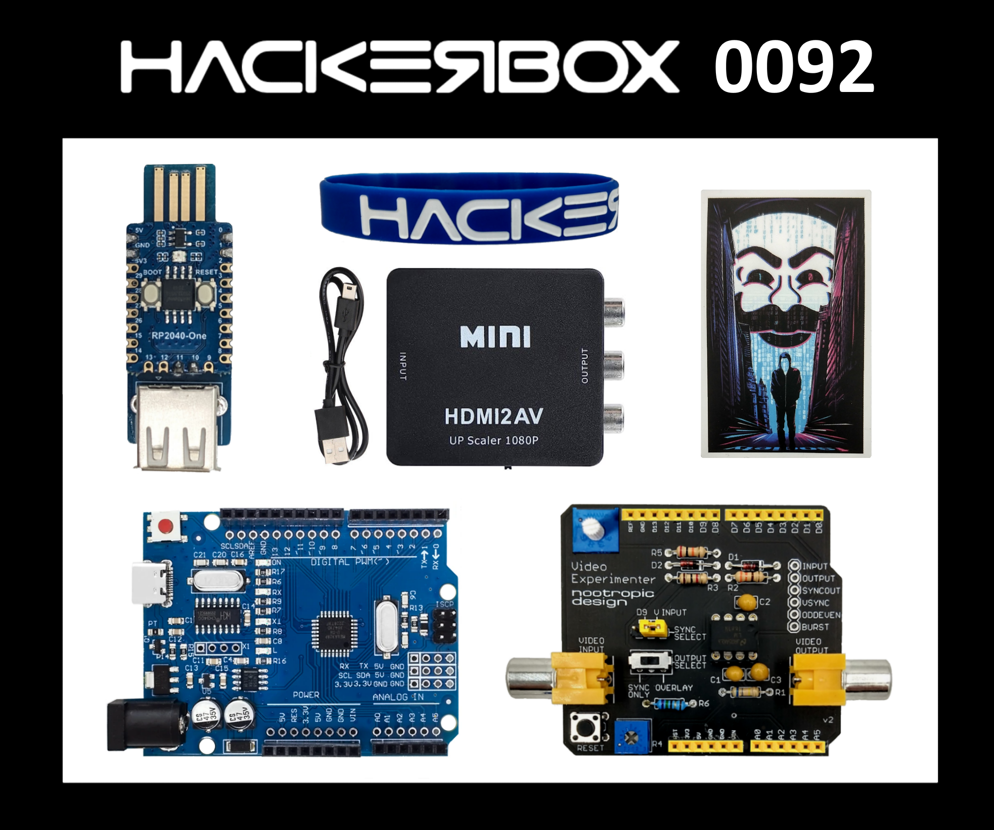 HackerBox 0092: Inline : 6 Steps - Instructables