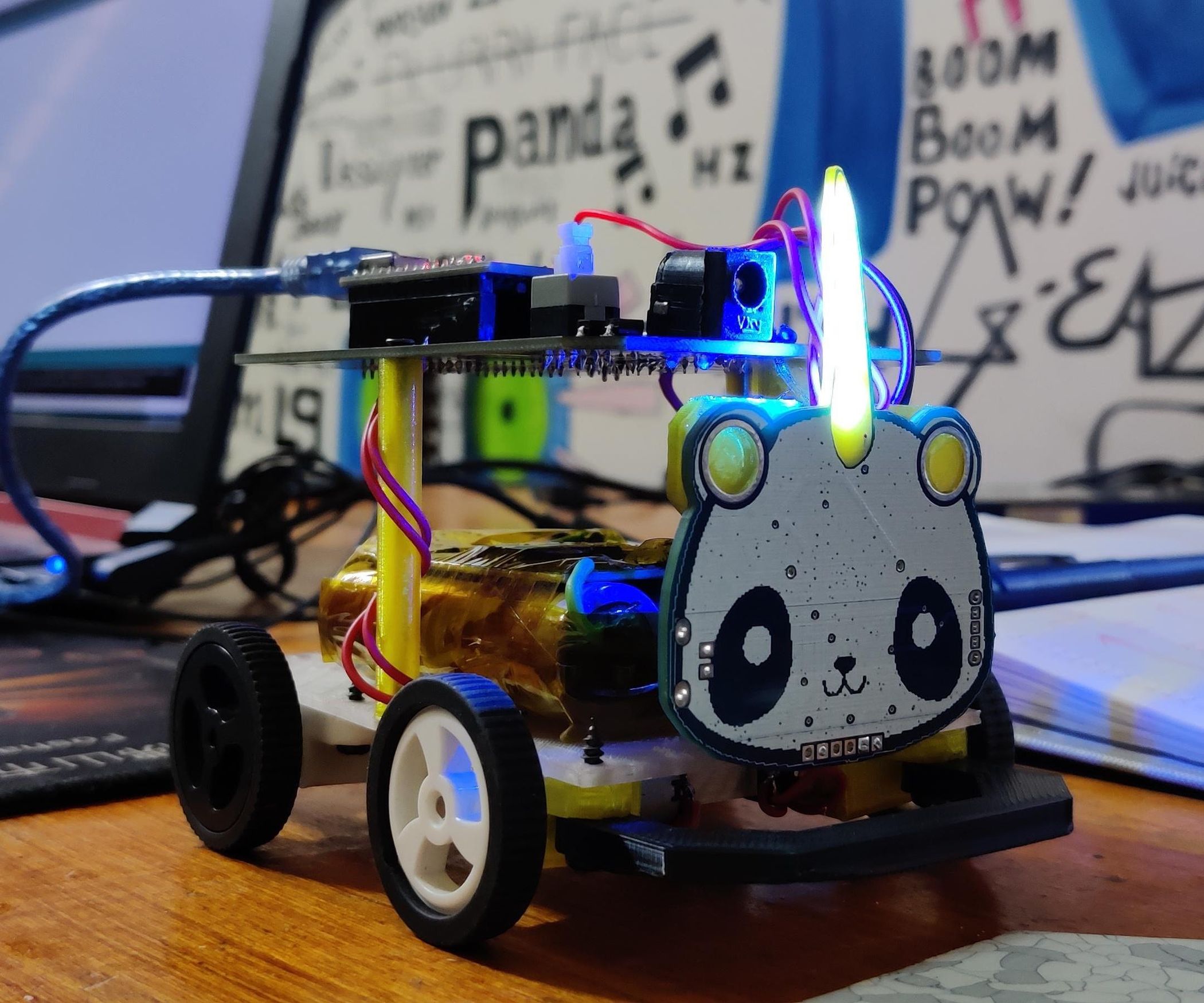 PANDACORN BOT : 9 Steps (with Pictures) - Instructables