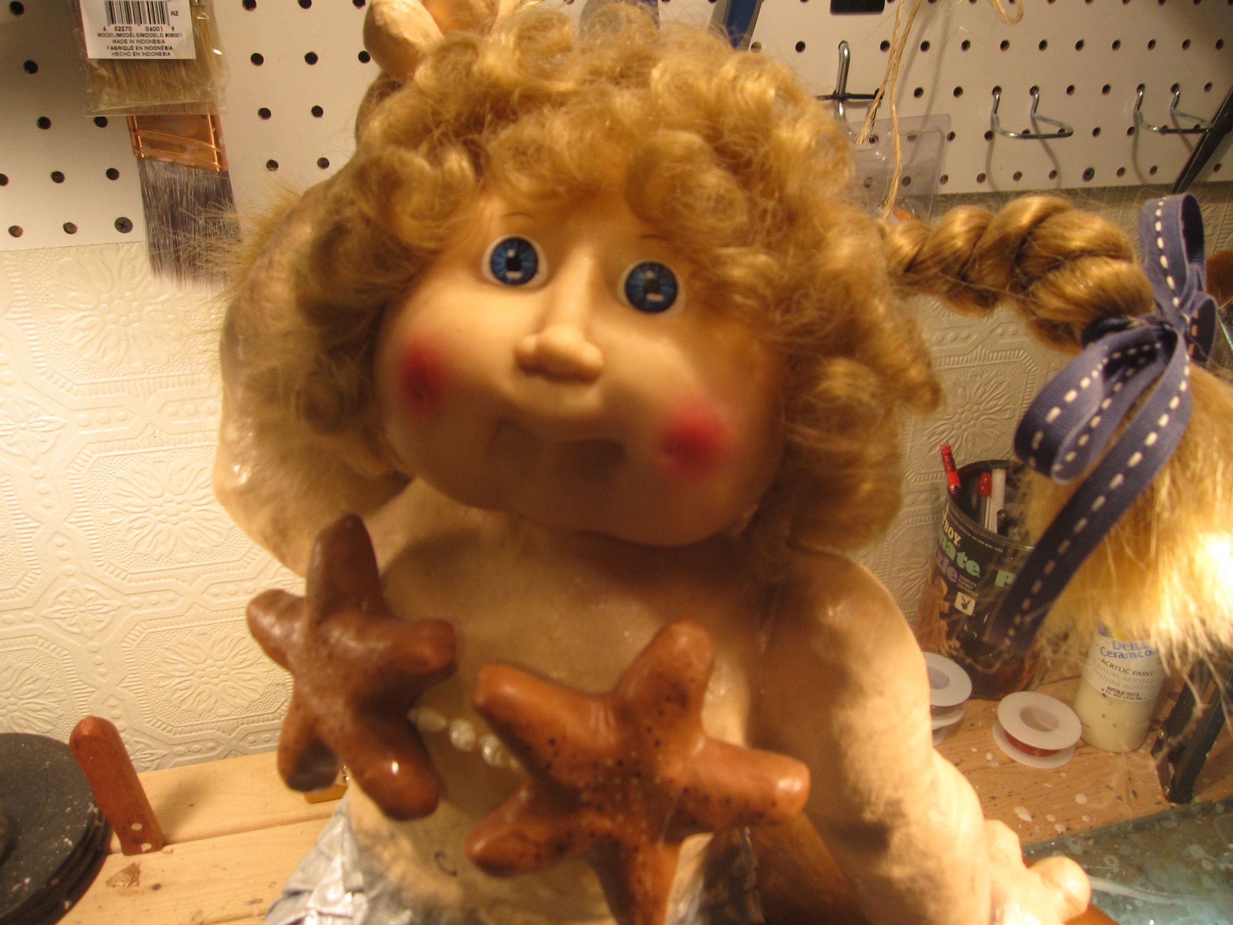 Garbage Pail Kids Sculpture (from Old Cabbage Patch Doll) : 20 Steps ...