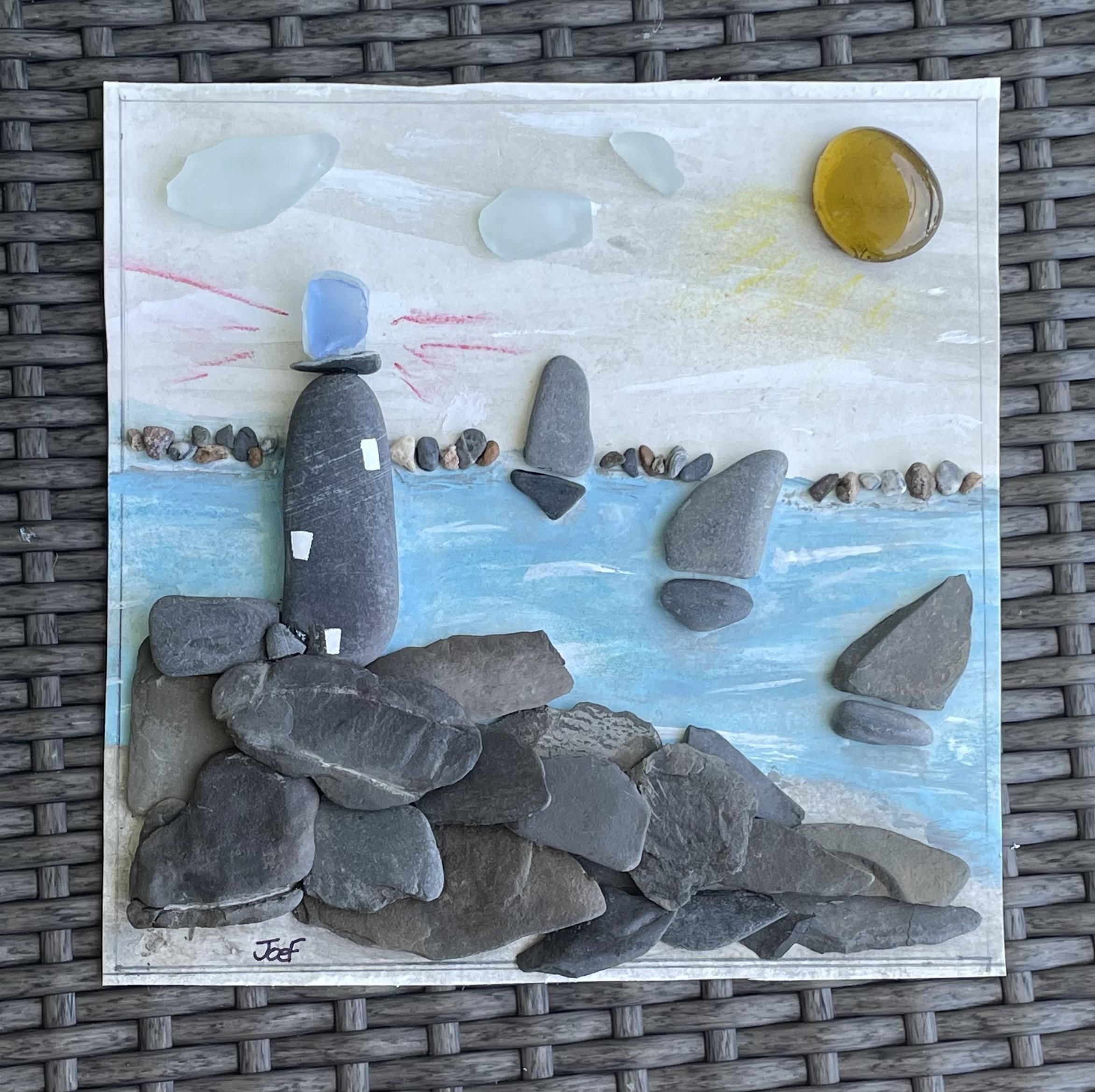 Pebble Rock Art - “The Lighthouse” : 7 Steps (with Pictures ...
