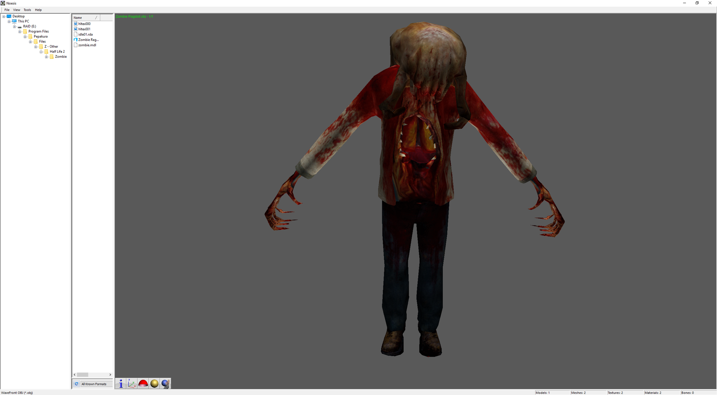 Half Life 2 Zombie
