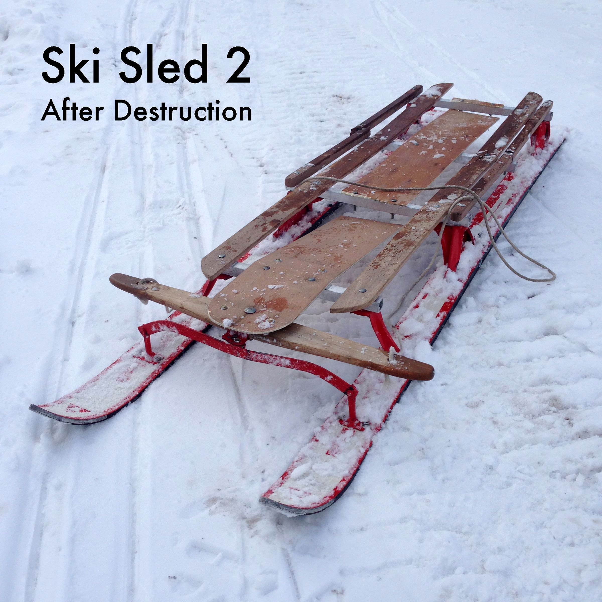 The Ski Sled : 11 Steps (with Pictures) - Instructables