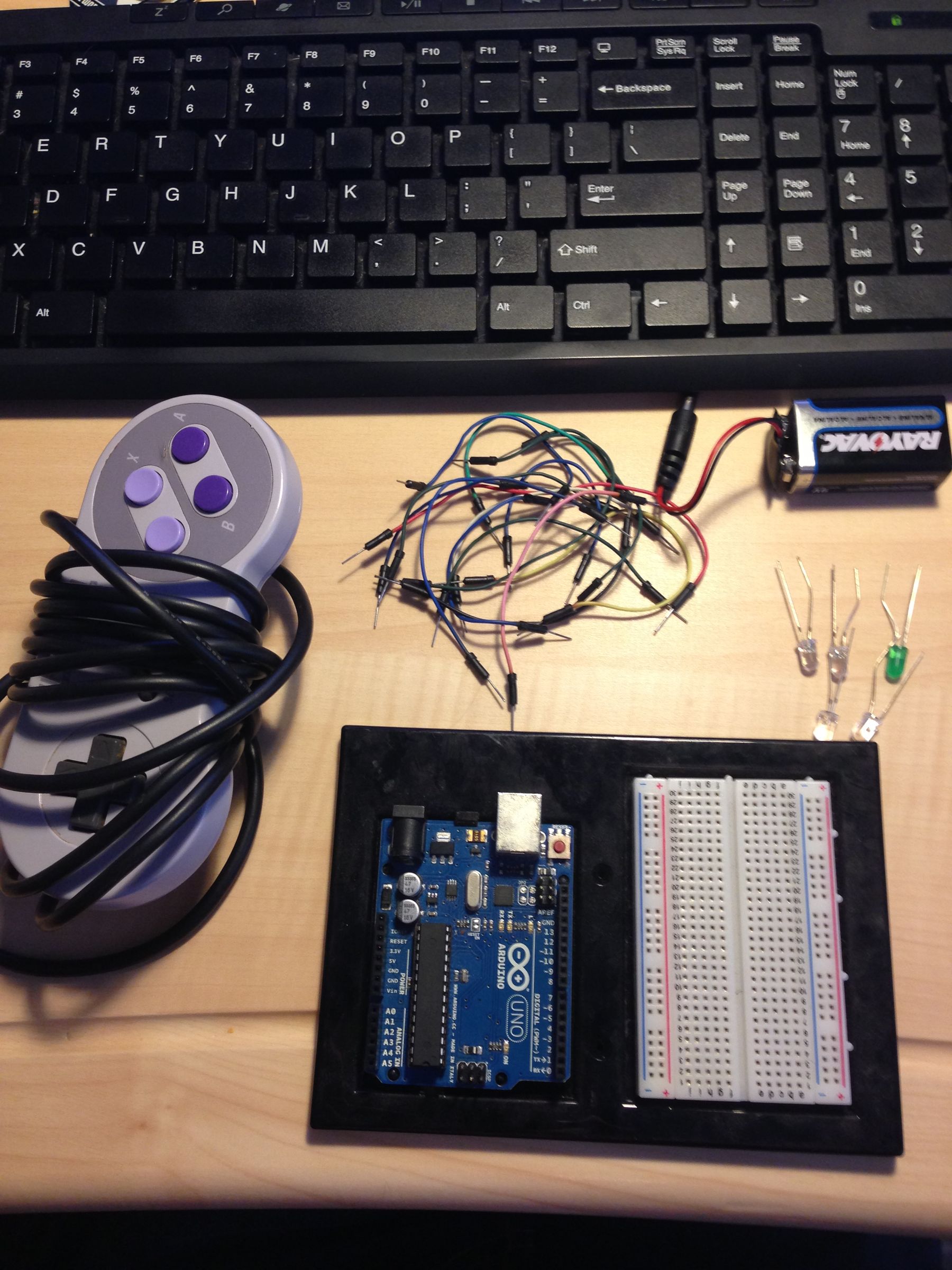 Make an SNES Controller Based Arduino Game : 8 Steps - Instructables