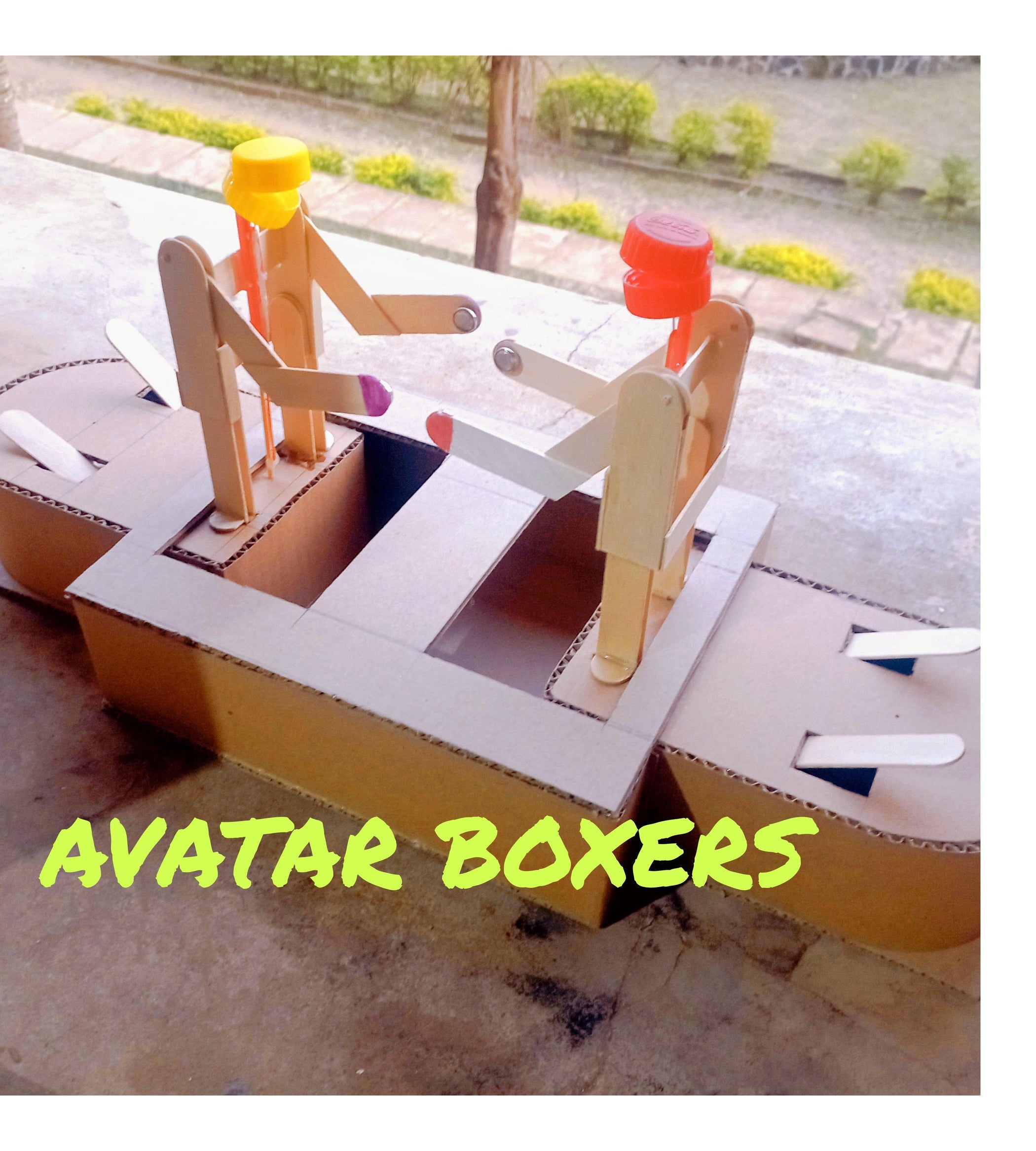 Avatars: the Popsicle Boxing Robots : 7 Steps (with Pictures) - Instructables