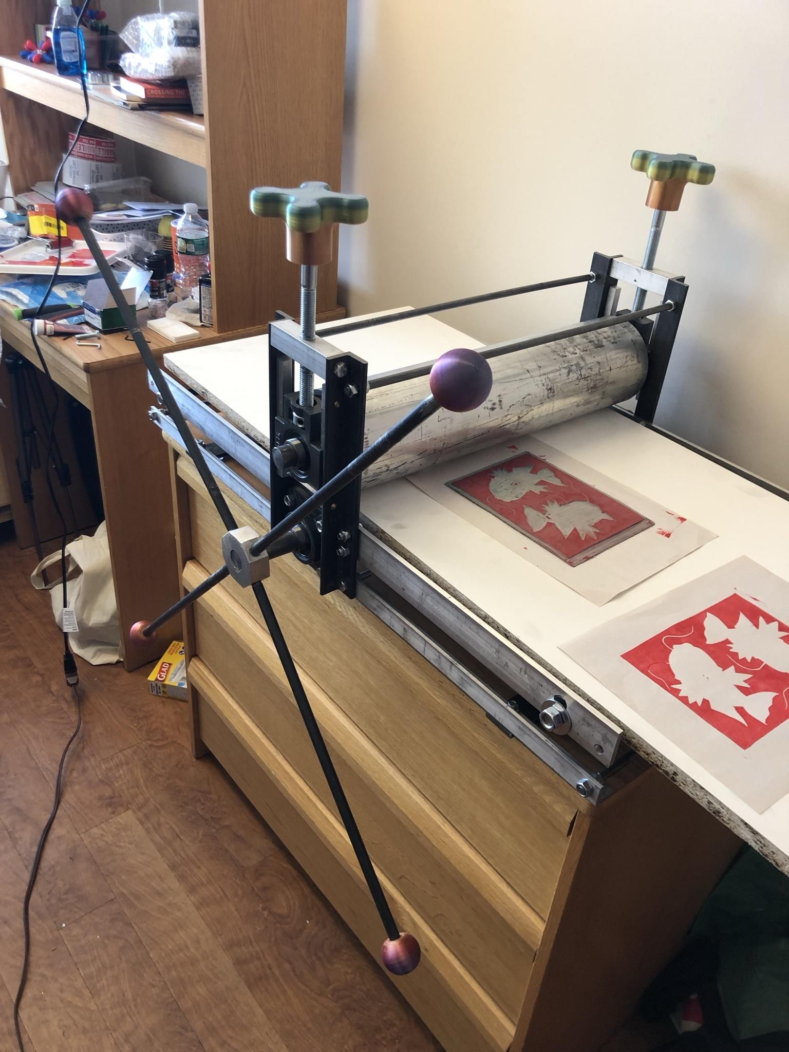 Build a Printmaking Press! : 33 Steps (with Pictures) - Instructables