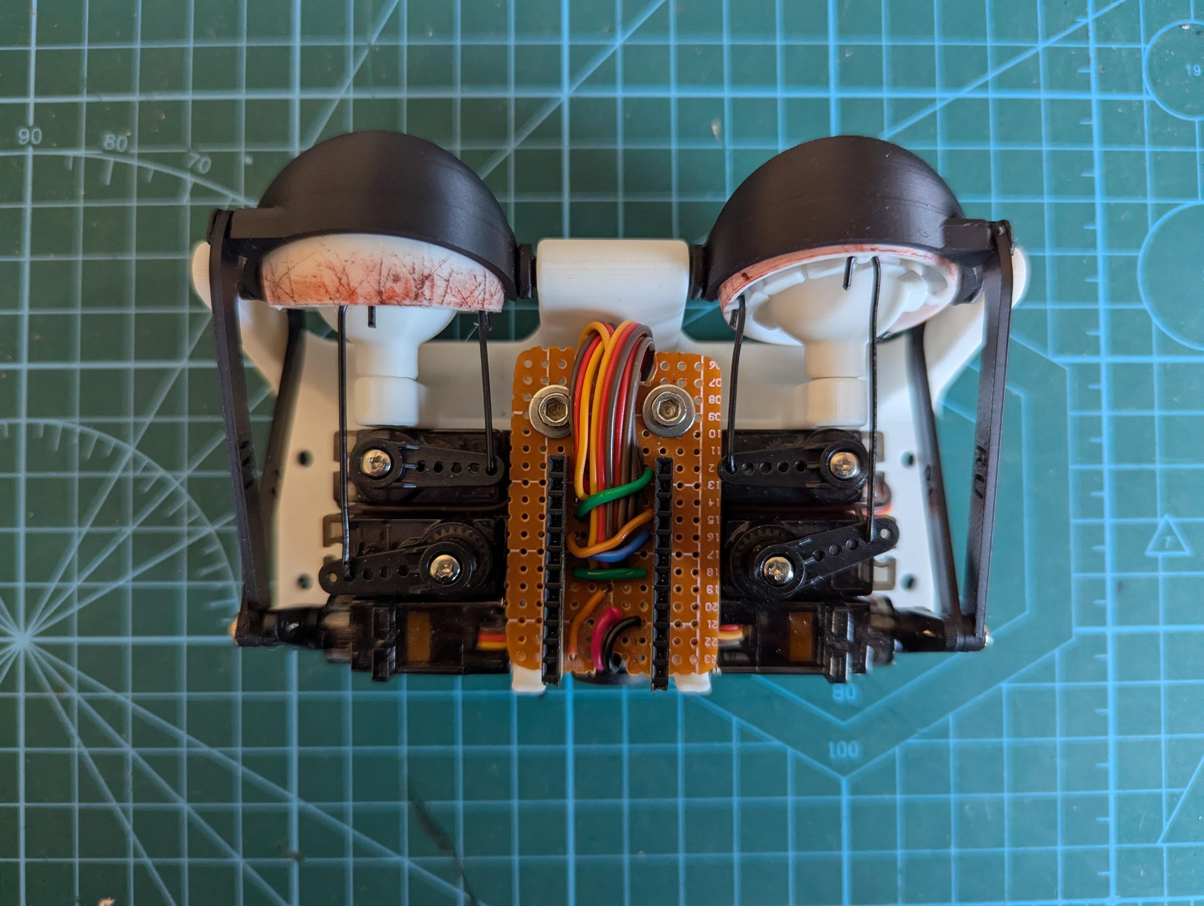 Animatronic Eyes - (Double and Single, 3D Printed, Compact, With ...
