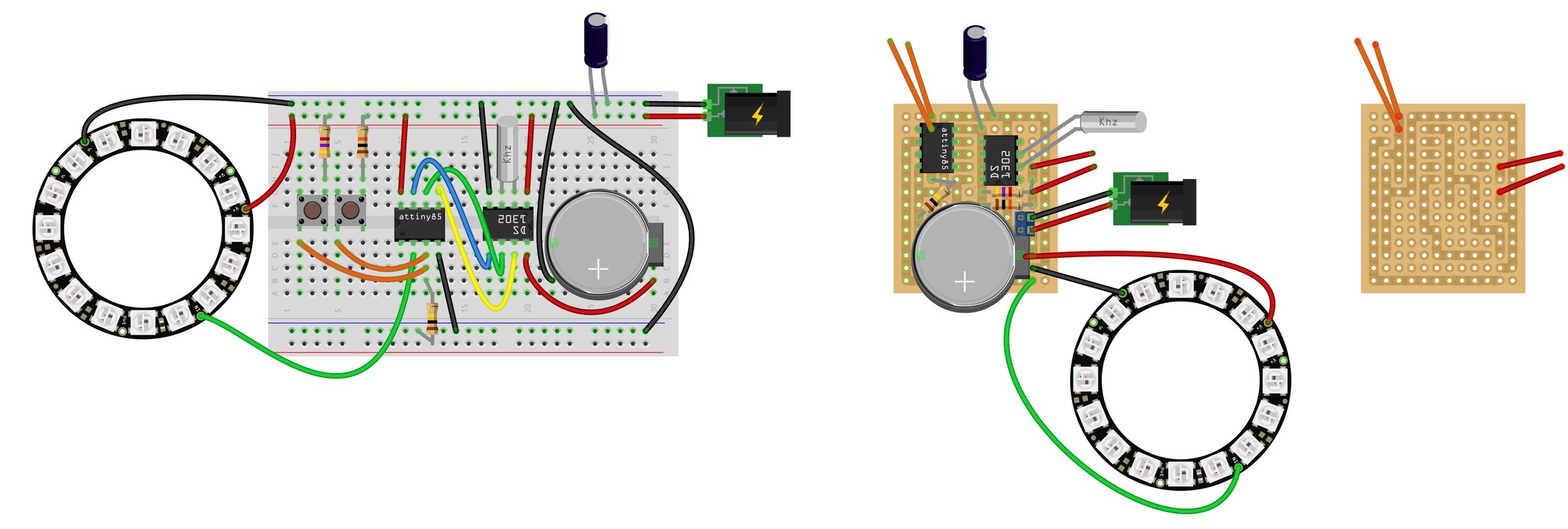 A Circular Binary Clock : 7 Steps (with Pictures) - Instructables