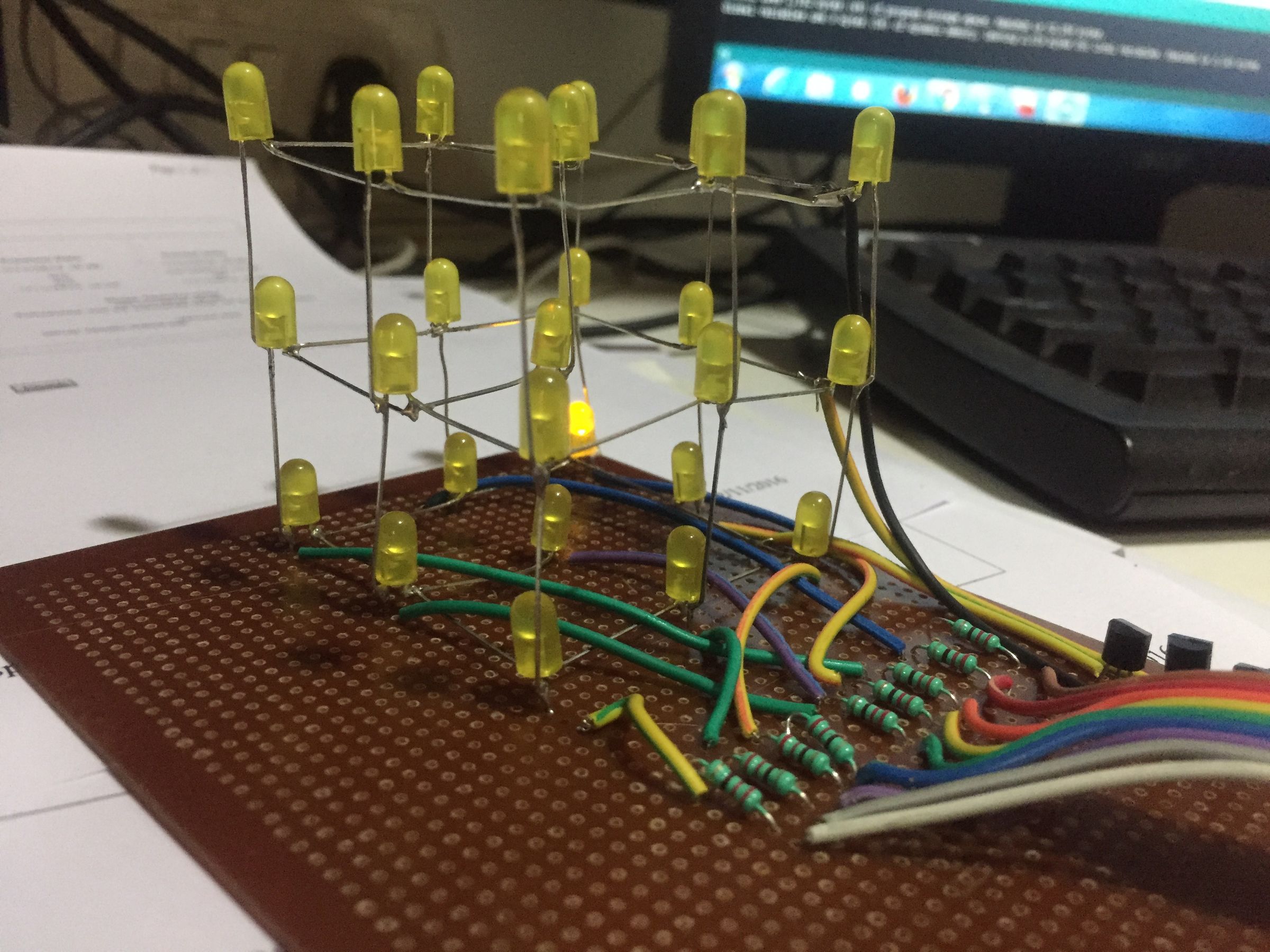 Led Cube 3x3x3 : 10 Steps (with Pictures) - Instructables