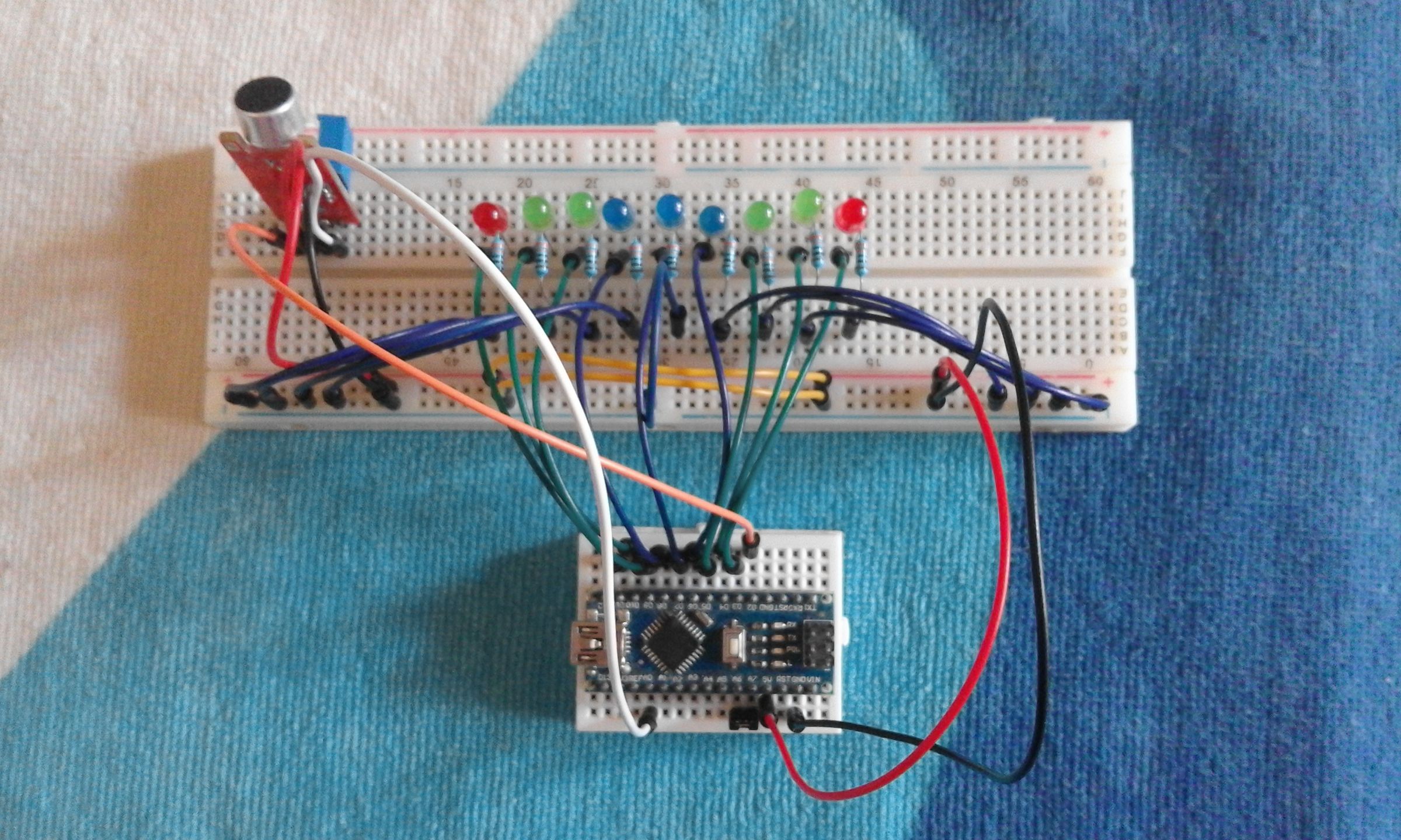 Waren's L.E.D Music Visualizer : 16 Steps (with Pictures) - Instructables