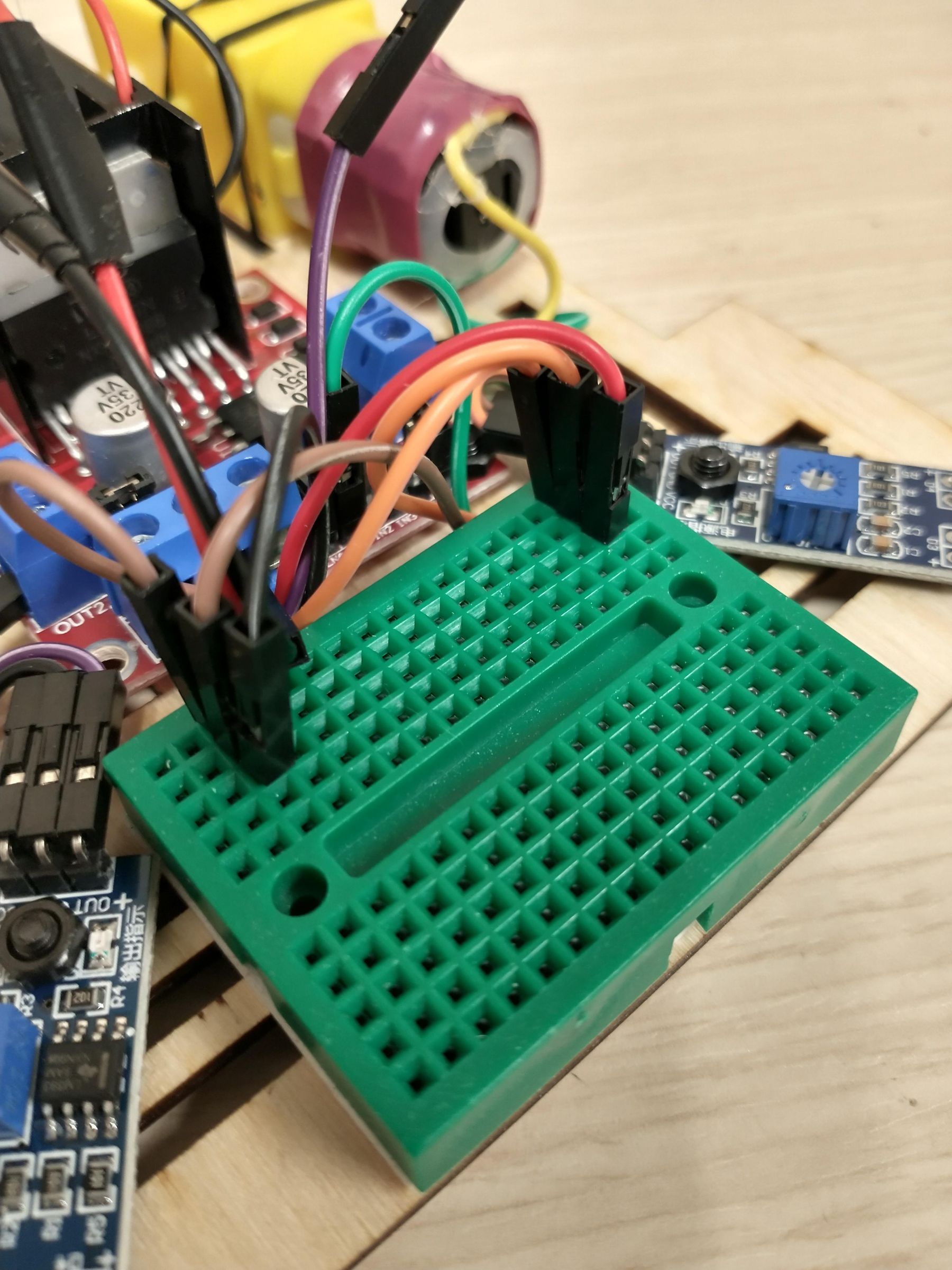 Autonomous Robot Racer: Analog Mode (no Microcontroller Needed) : 8 ...