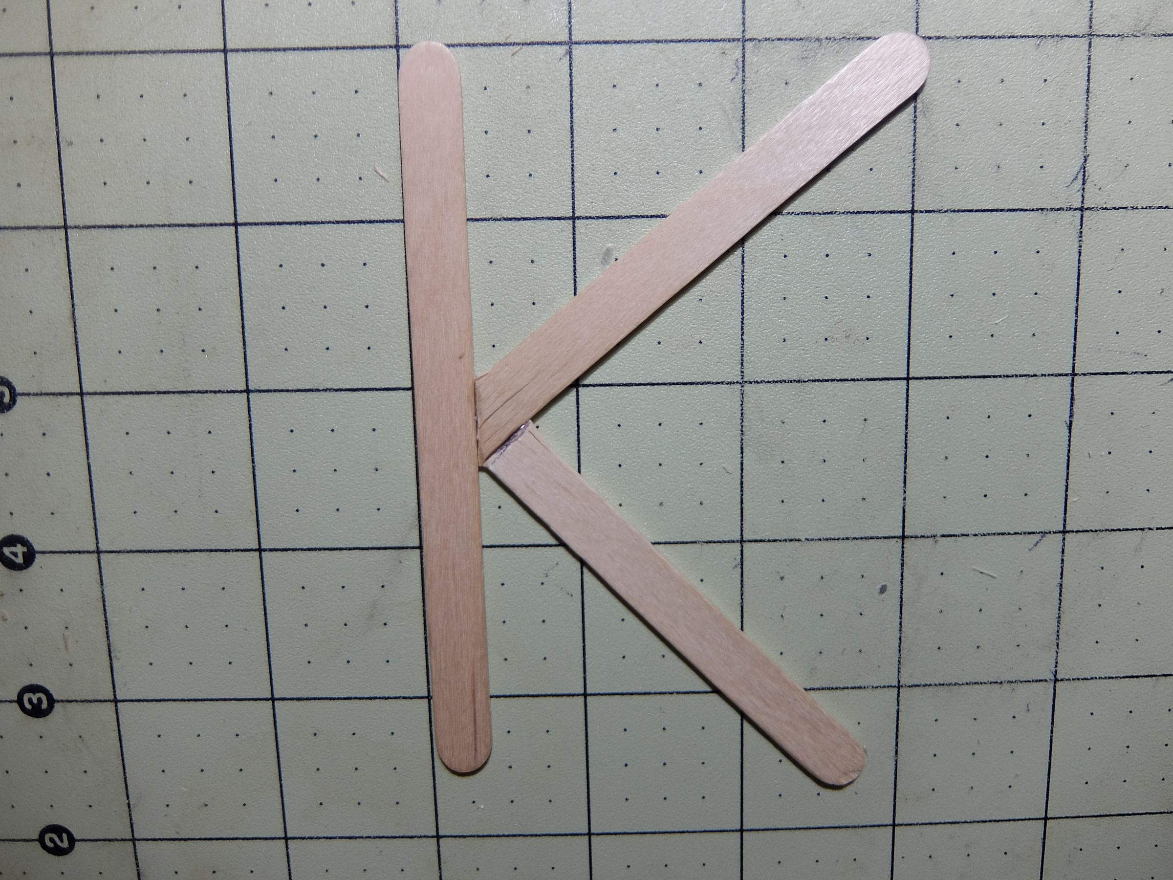 Make Popsicle Sticks Letters a to Z : 26 Steps - Instructables