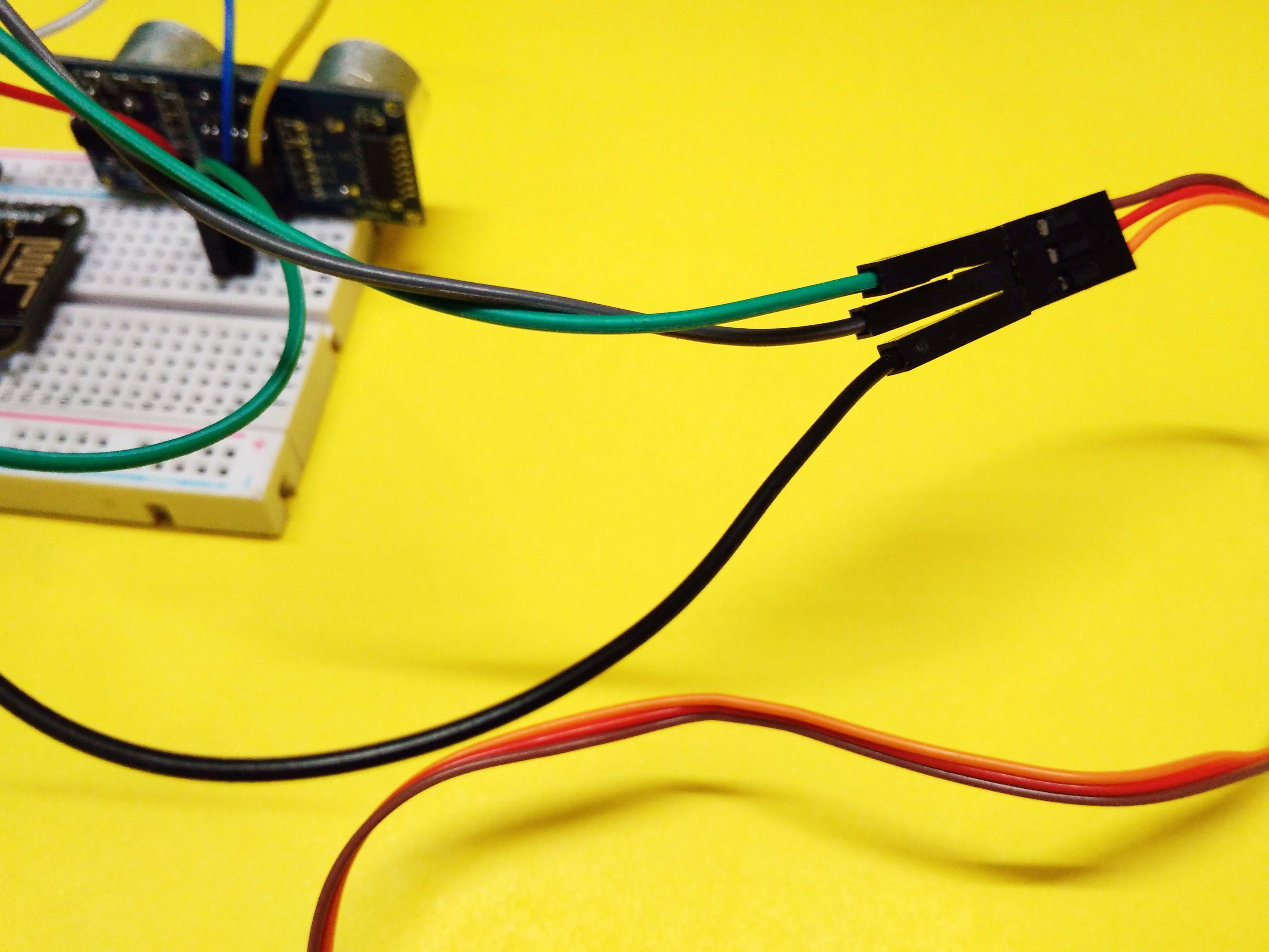 Ultrasonic Sensor Controlled Servo in NodeMCU : 5 Steps - Instructables