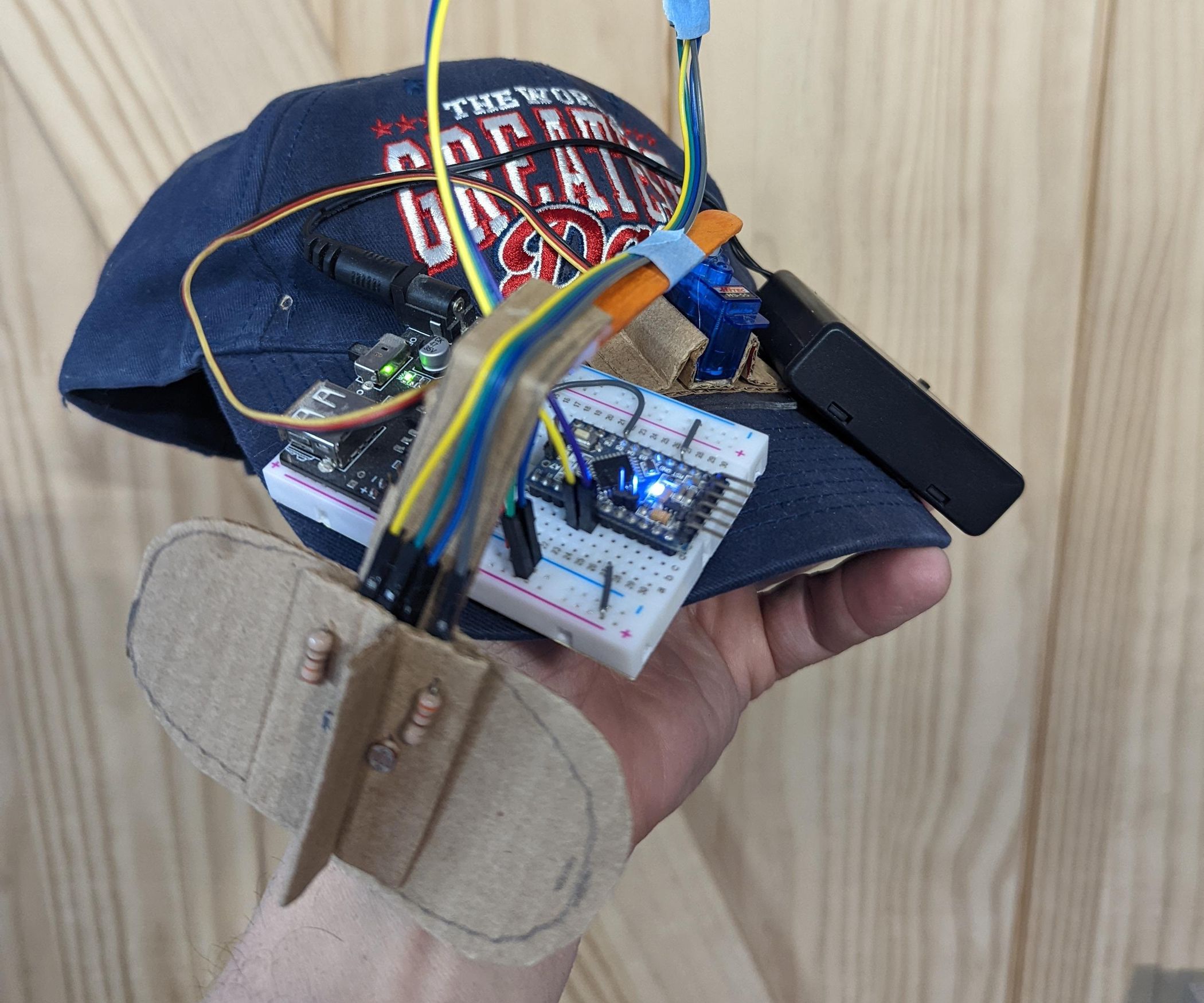 Sunspot (head Mounted Sunblocker) : 6 Steps (with Pictures) - Instructables