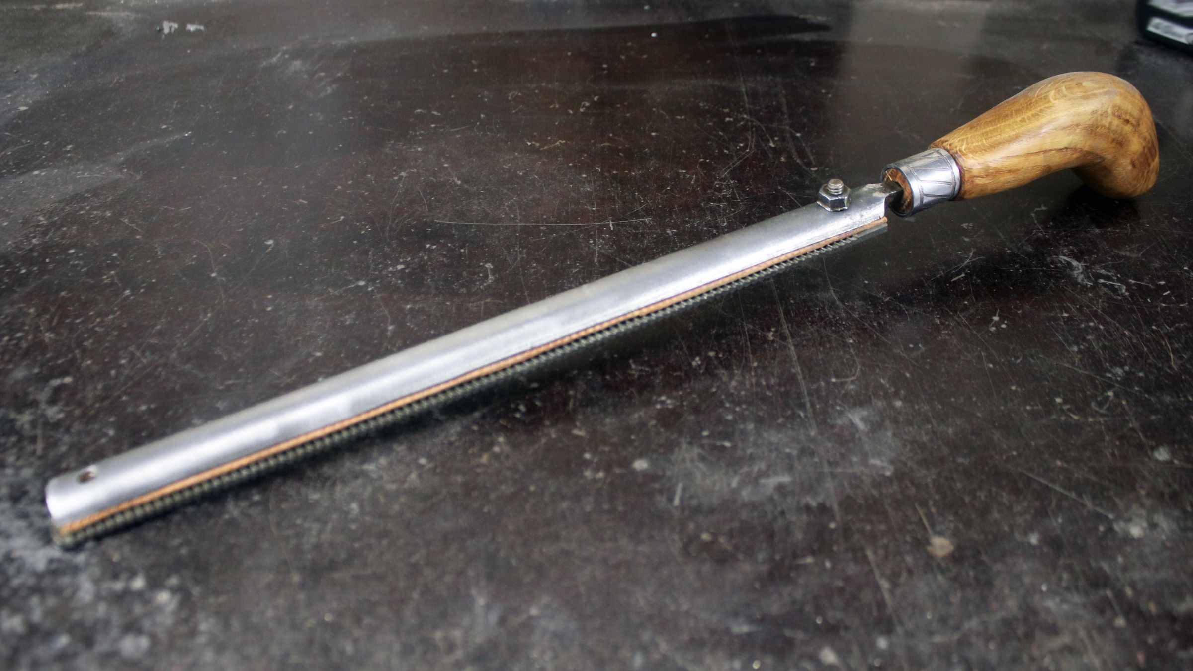 Restoring Rusty File and Making a New Handle With Electroetching : 4 ...