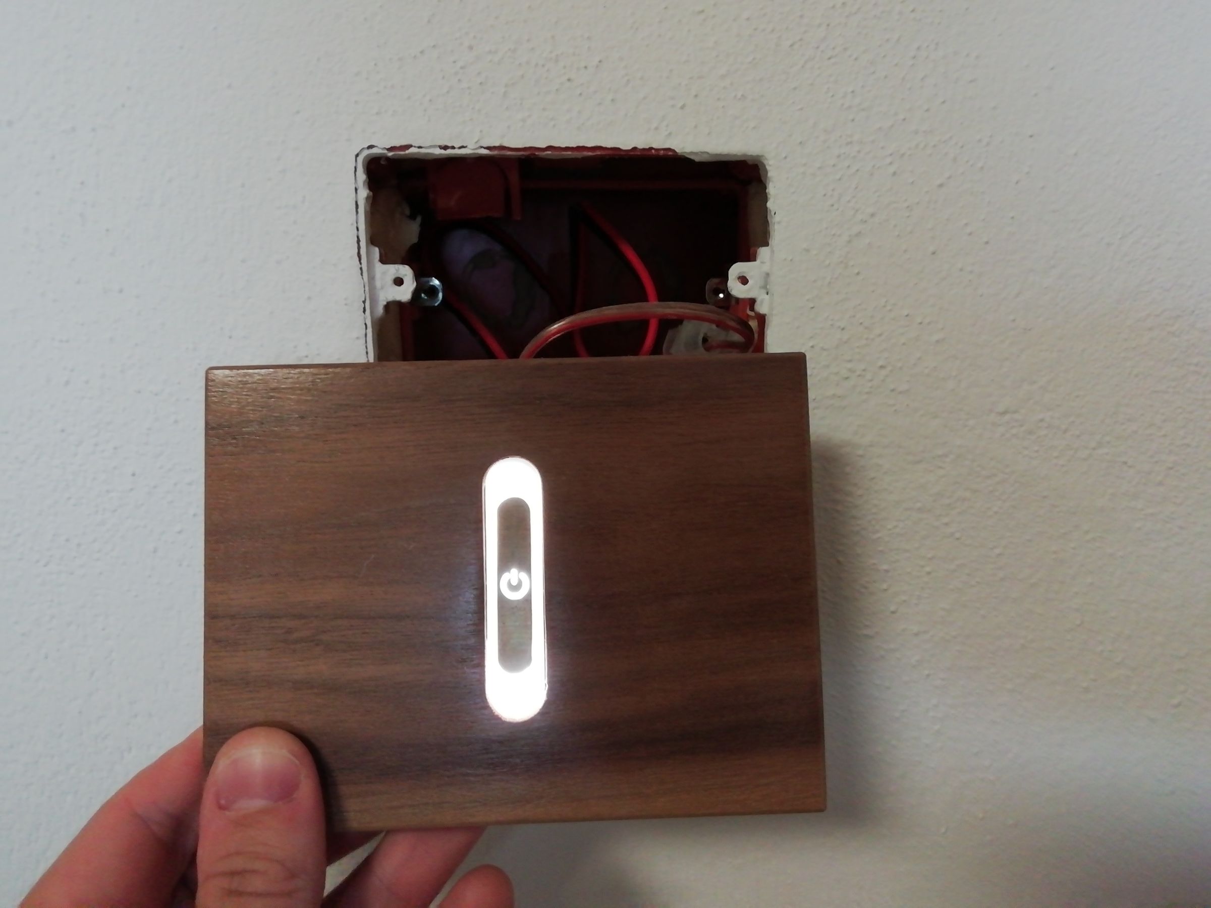 Wooden LED Panels and Touch Buttons for House Lighting System : 9 Steps ...