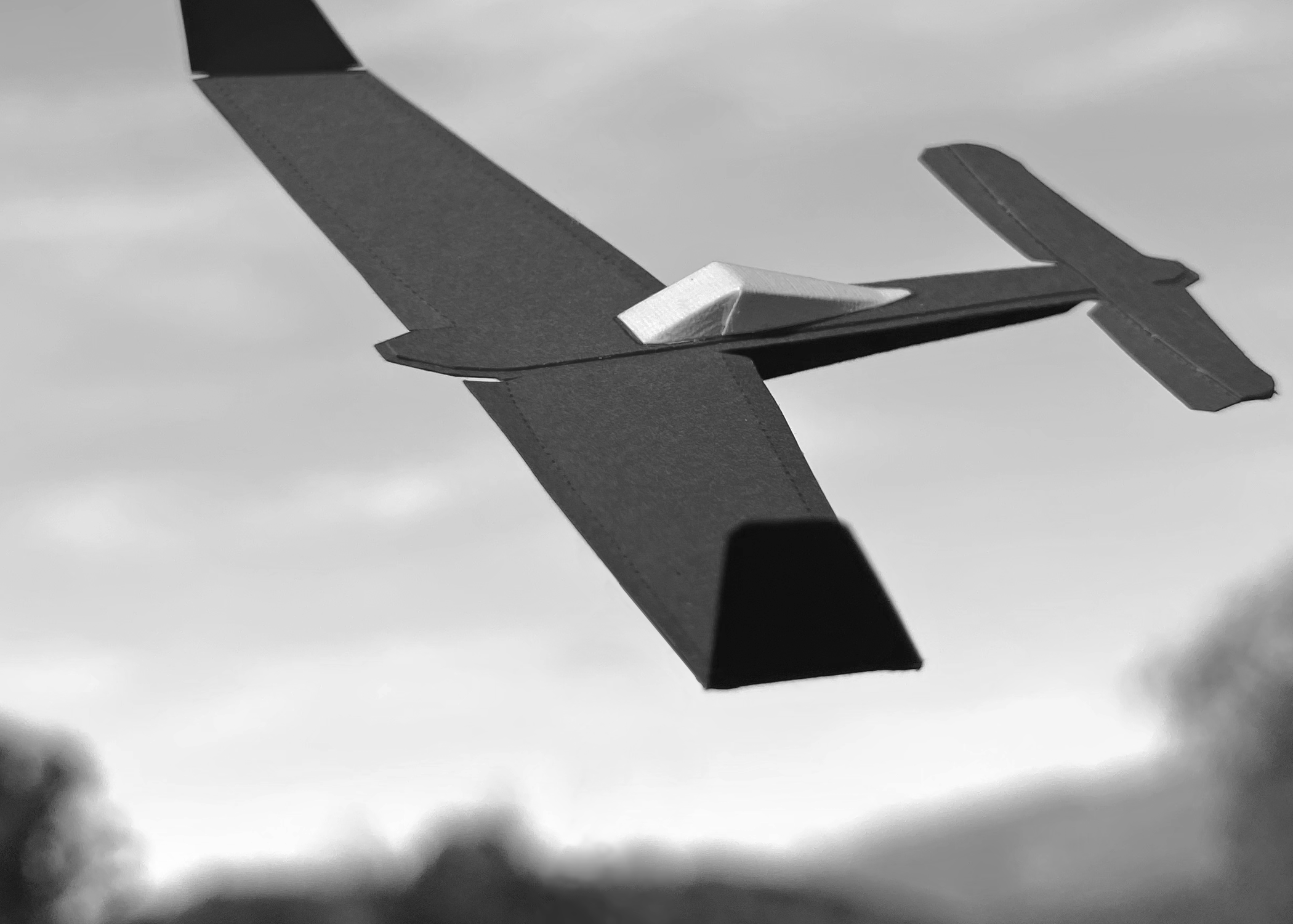 Micro Canard Glider Made of Card Stock : 6 Steps (with Pictures ...