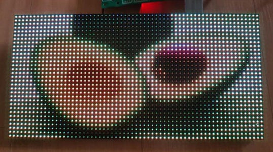 64x32 Rgb Led Matrix With Arduino Mega 6 Steps Instructables
