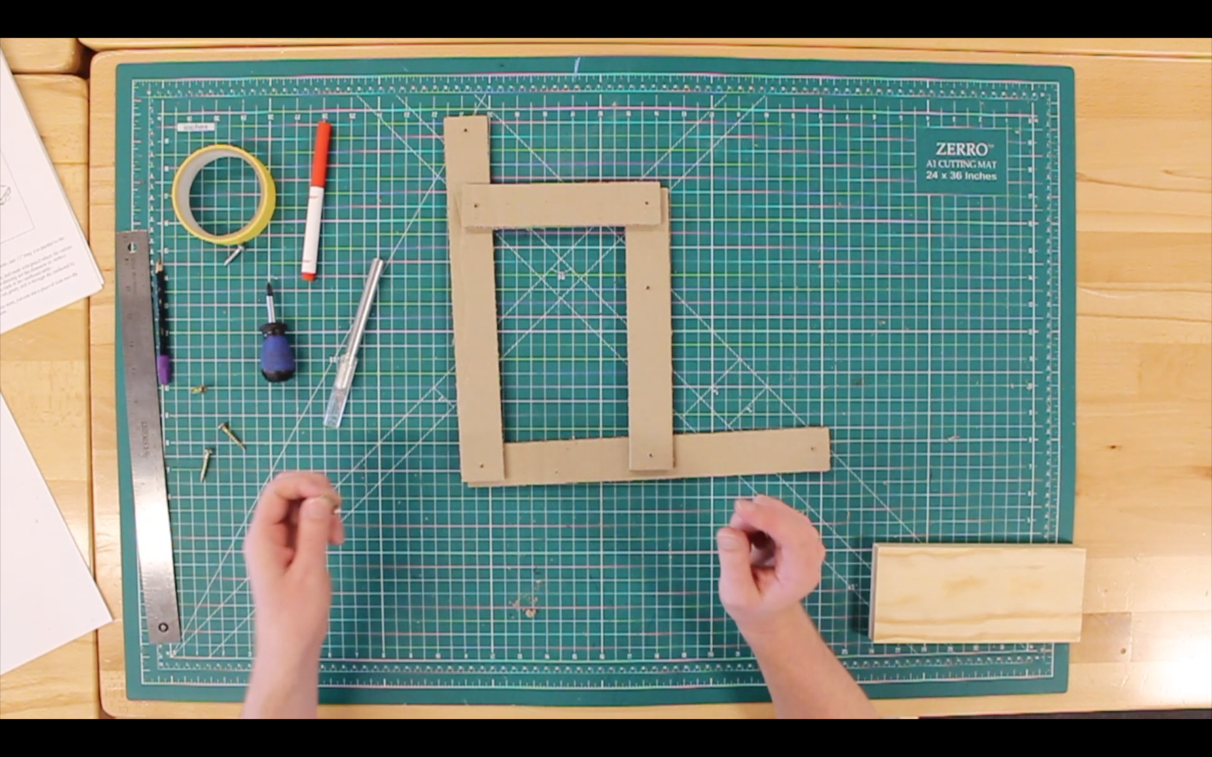 Cardboard Pantograph Tutorial : 6 Steps (with Pictures) - Instructables
