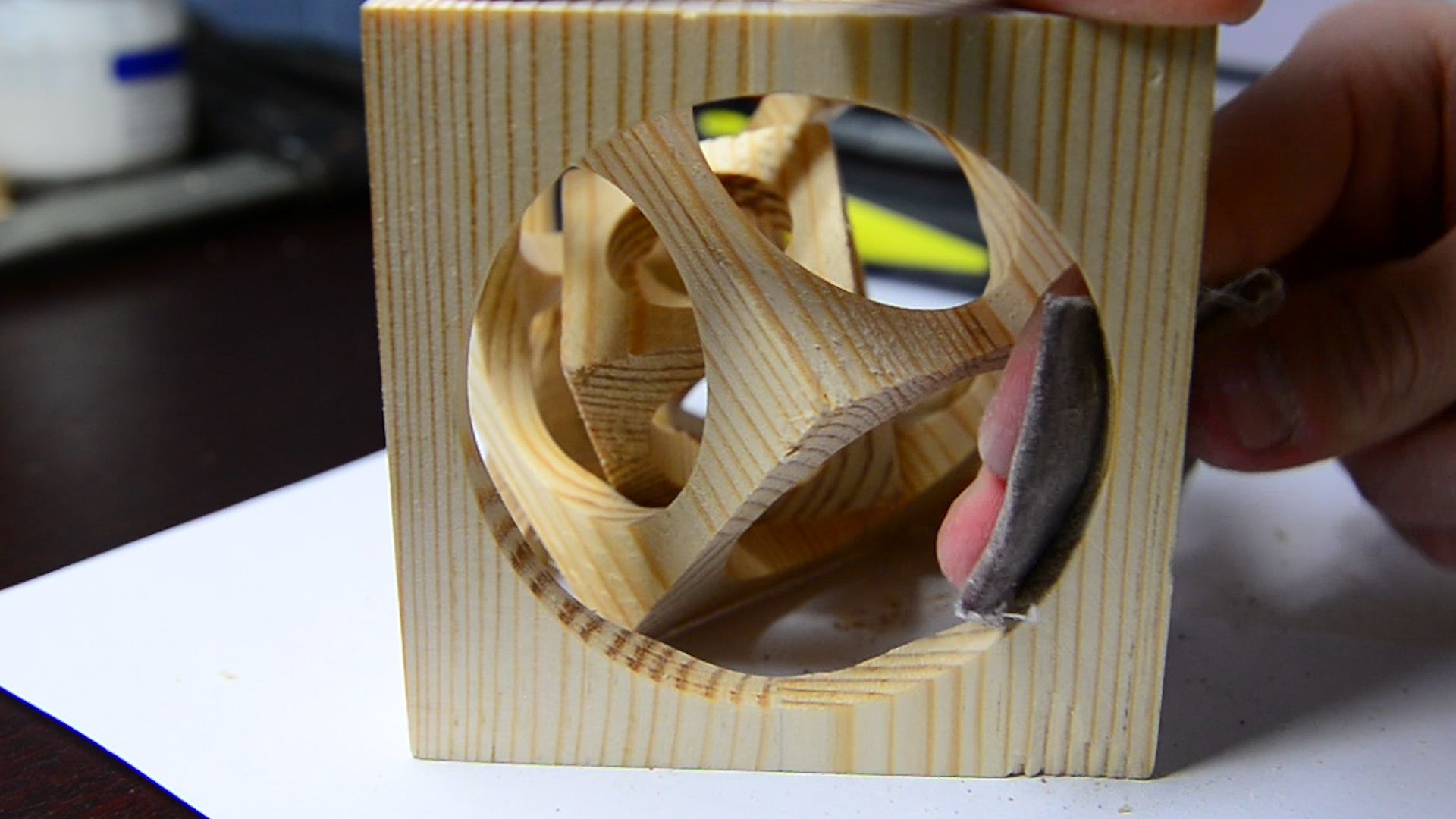 Wooden Cube in a Cube in a Cube : 6 Steps (with Pictures) - Instructables