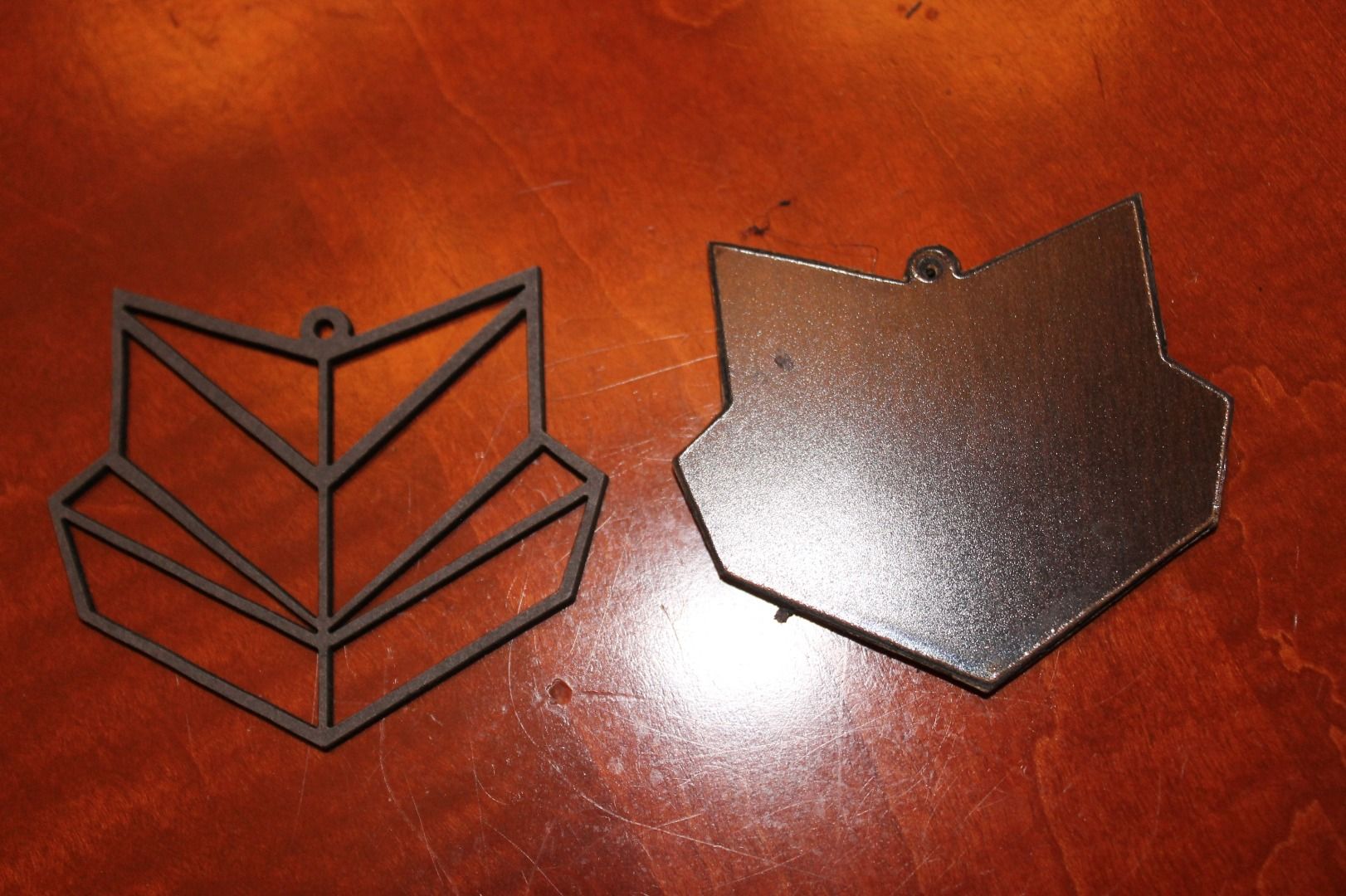 Laser Cut Necklaces From Recycled Laminate Samples : 11 Steps (with ...