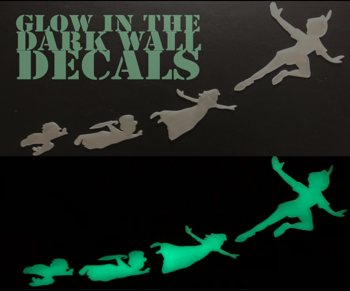 How to Make 3D Printed Glow in the Dark Wall Decals : 16 Steps (with ...