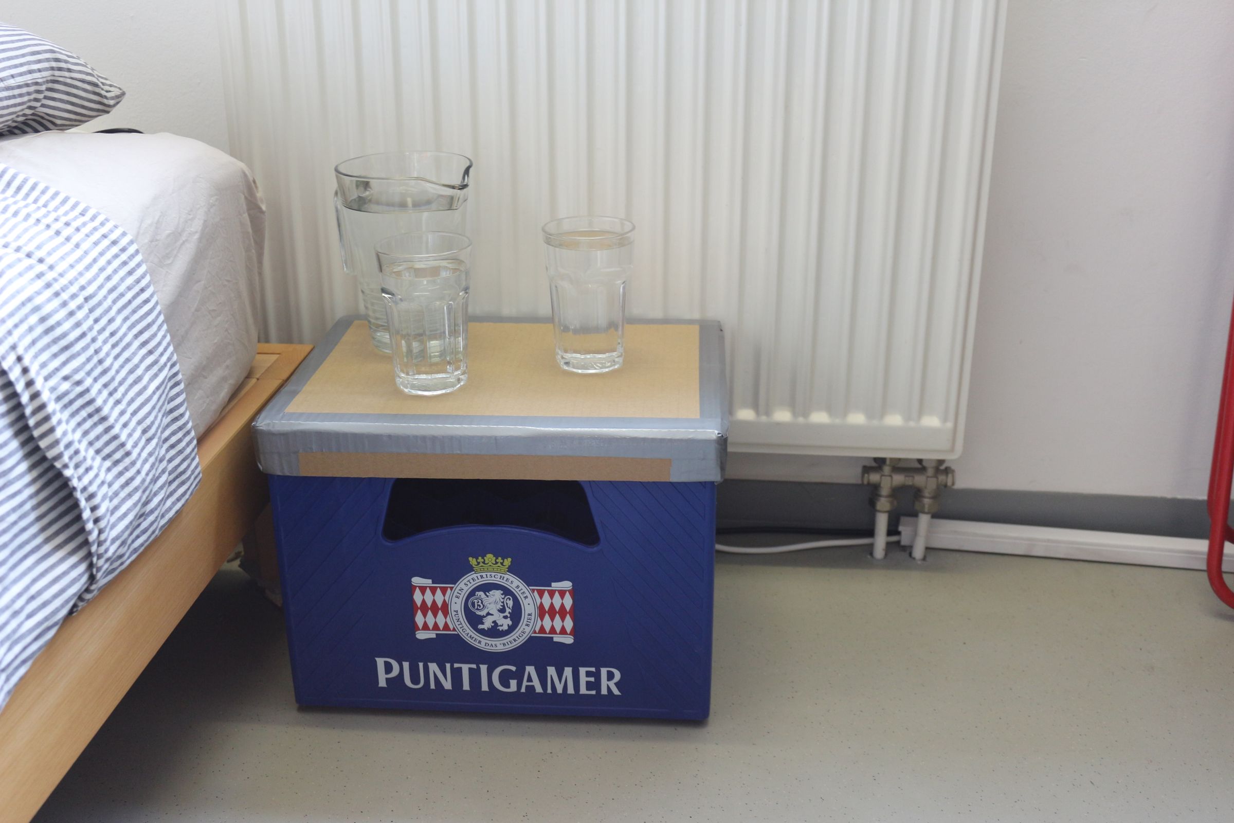 Storage Night Stand From a Beer Crate! : 7 Steps (with Pictures ...
