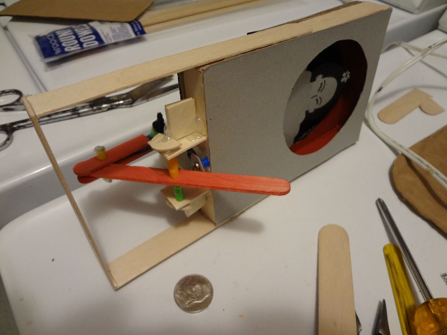 Oriental Themed Automata Coin Operated Marble Dispenser. : 10 Steps ...